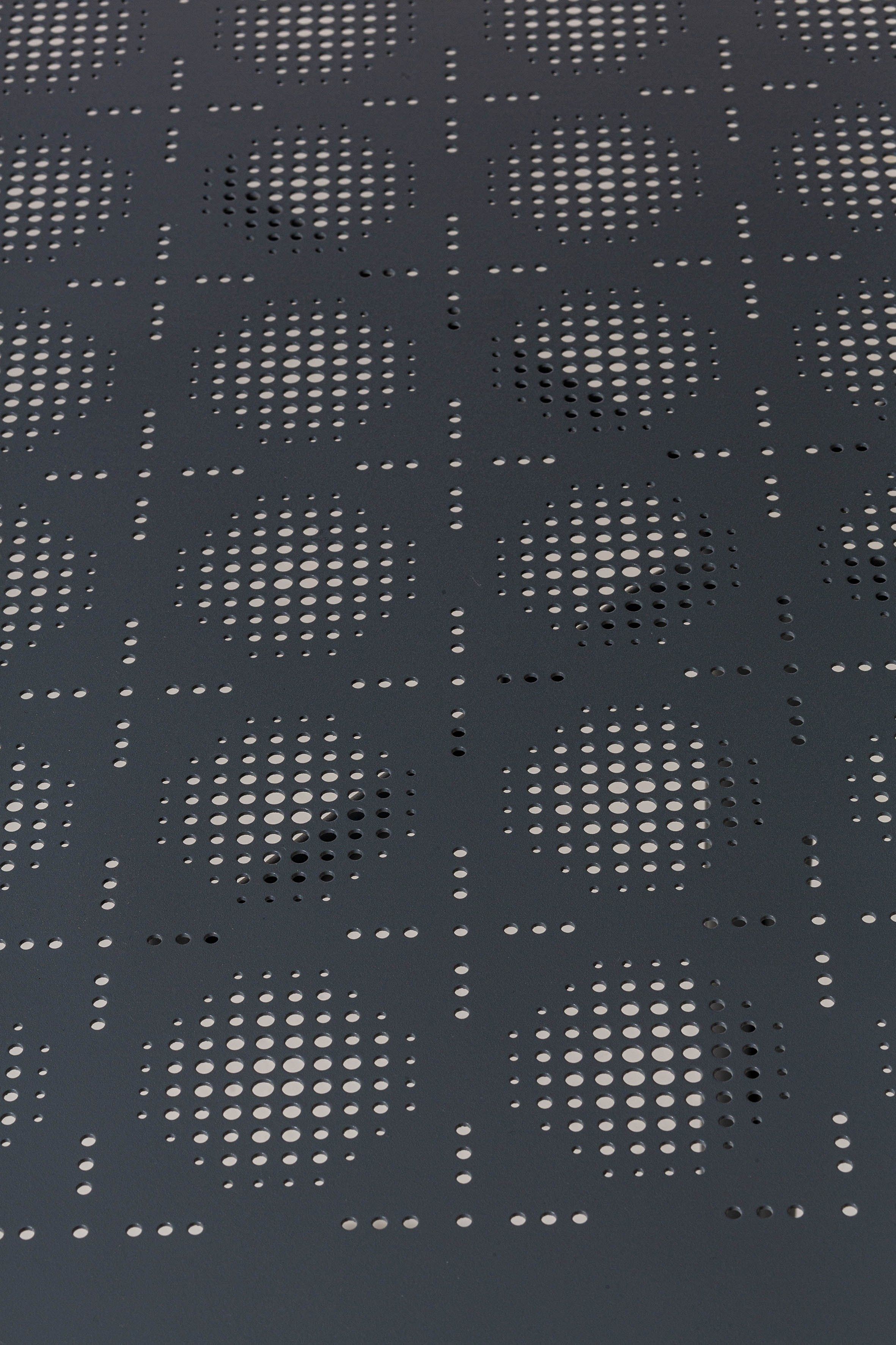 BRISE 33/34 Rectangular garden table with perforated plate top By ...