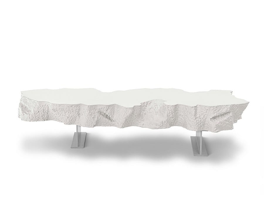BROKEN SERIES Polyurethane bench By Gufram | design Snarkitecture