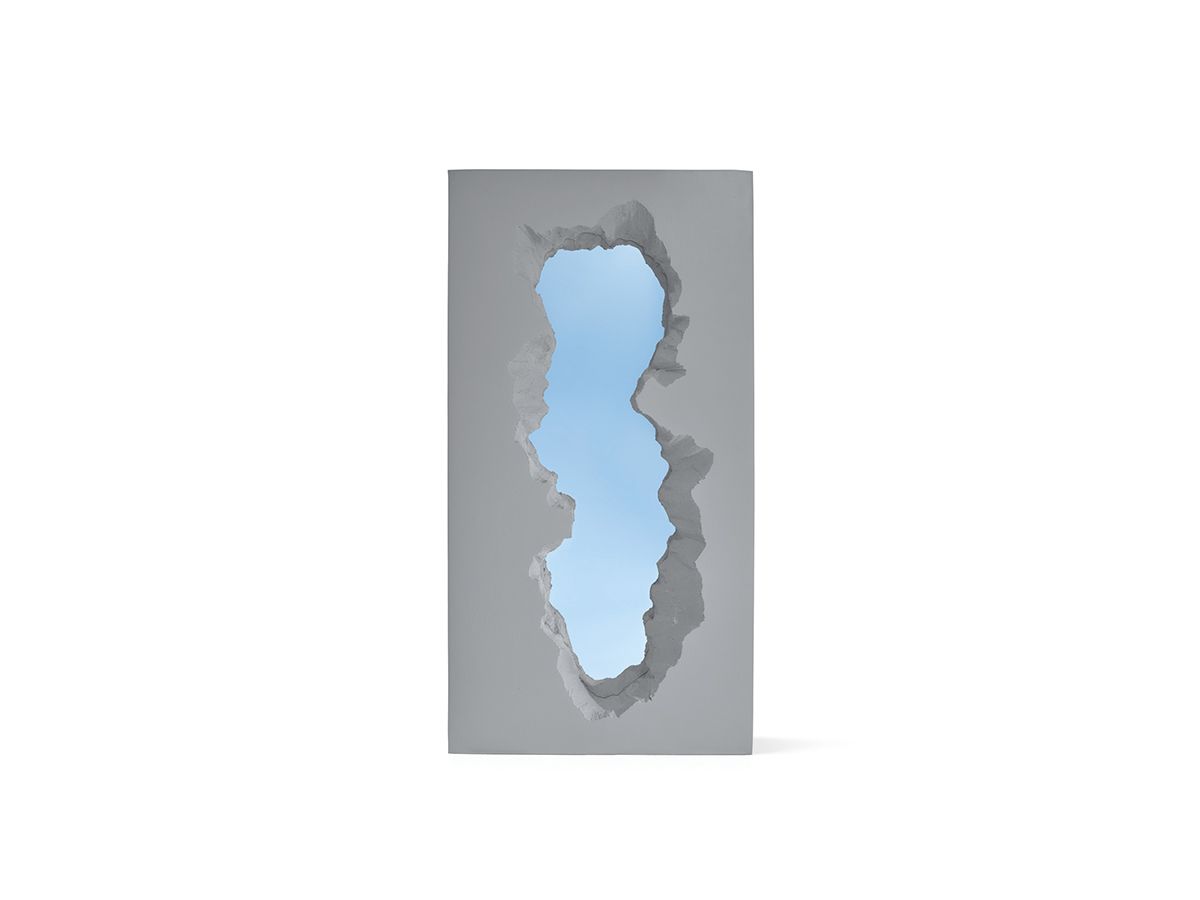 Framed mirror BROKEN MIRROR By Gufram design Snarkitecture