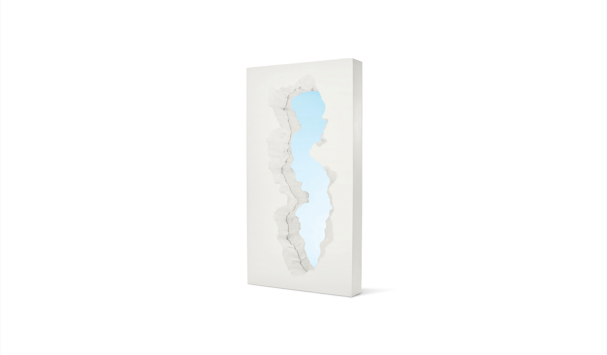 Framed mirror BROKEN MIRROR By Gufram design Snarkitecture