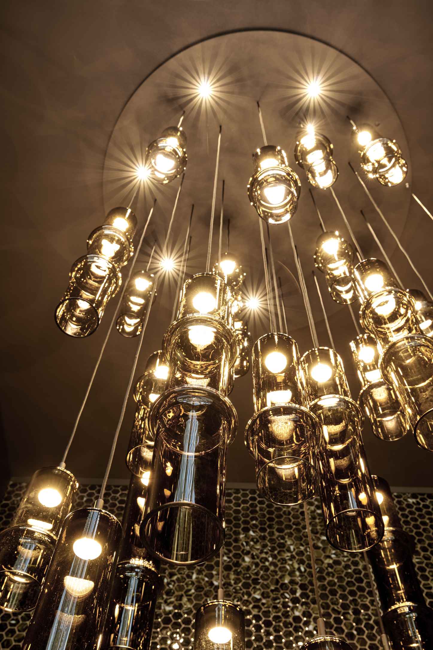 BAMBOO FOREST LED handmade opal glass pendant lamp By BROKIS | design ...