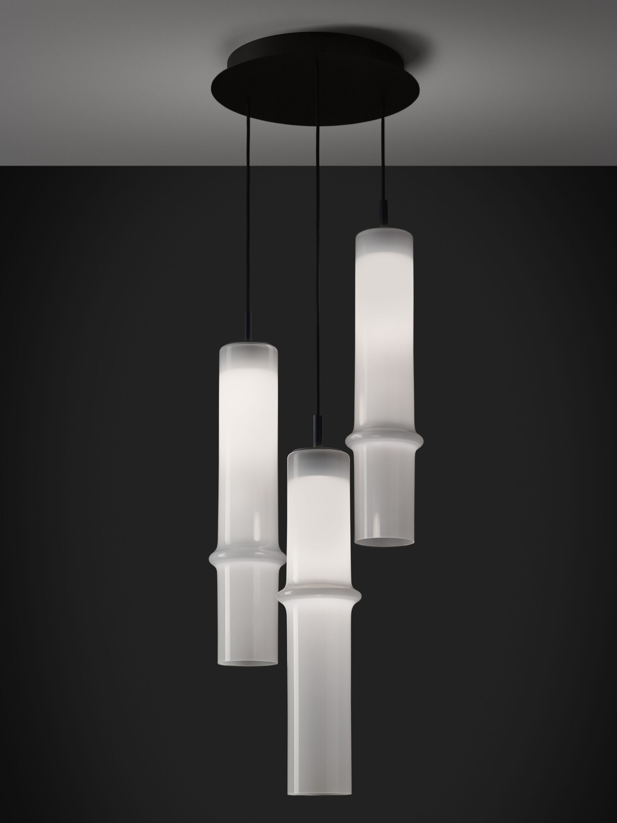 BAMBOO FOREST LED handmade opal glass pendant lamp By BROKIS | design ...