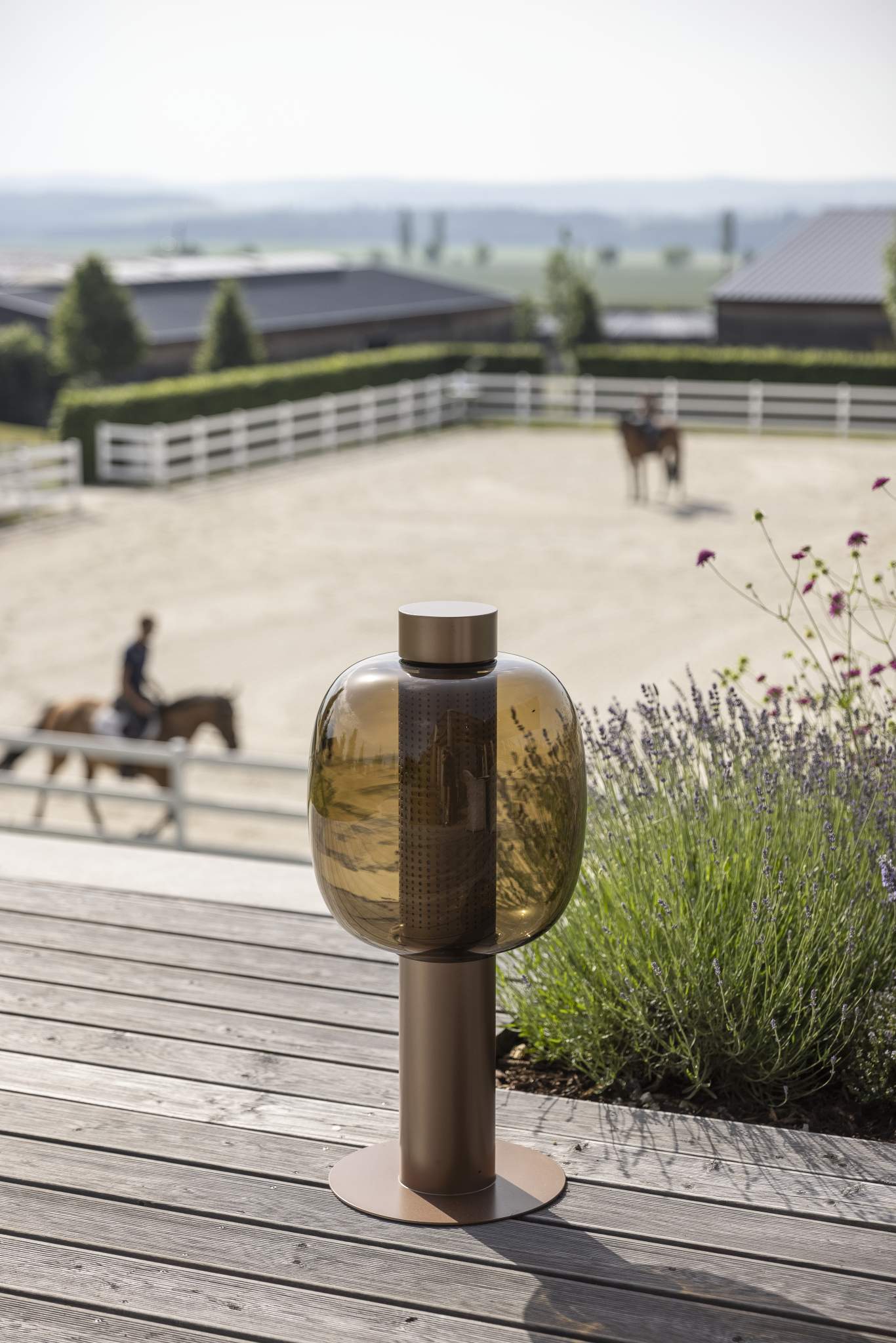 BONBORI OUTDOOR LED Glass and Stainless Steel Outdoor table lamp By ...