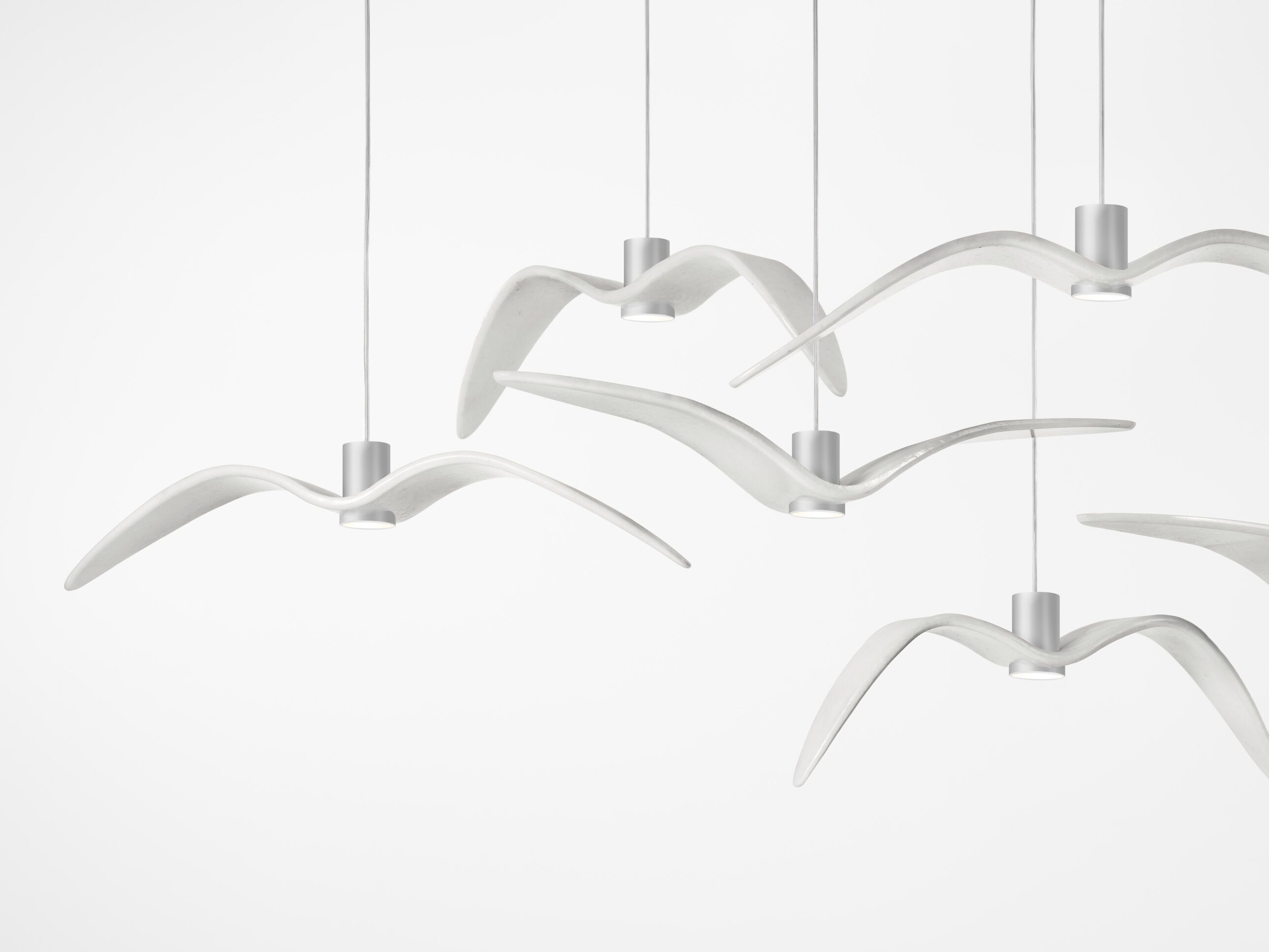 NIGHT BIRDS EXTERIOR Outdoor pendant lamp By BROKIS