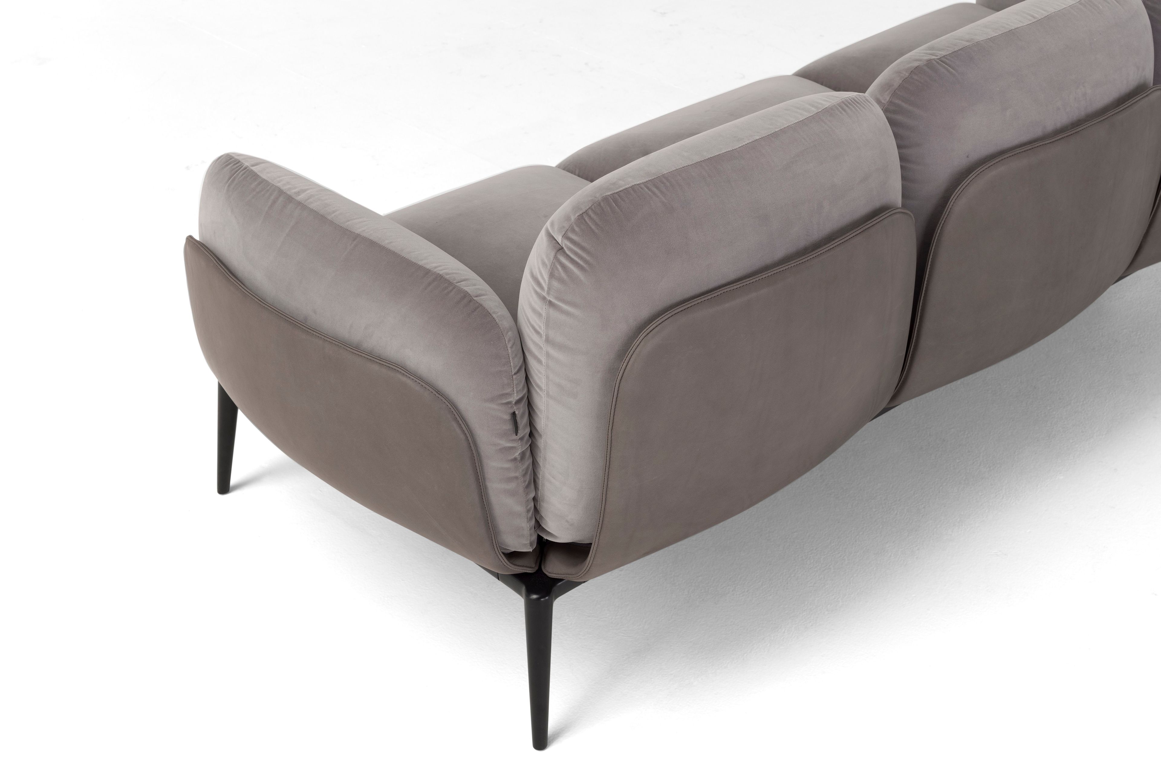 BROOKLYN 3 seater fabric sofa By AMURA | design Stefano Bigi