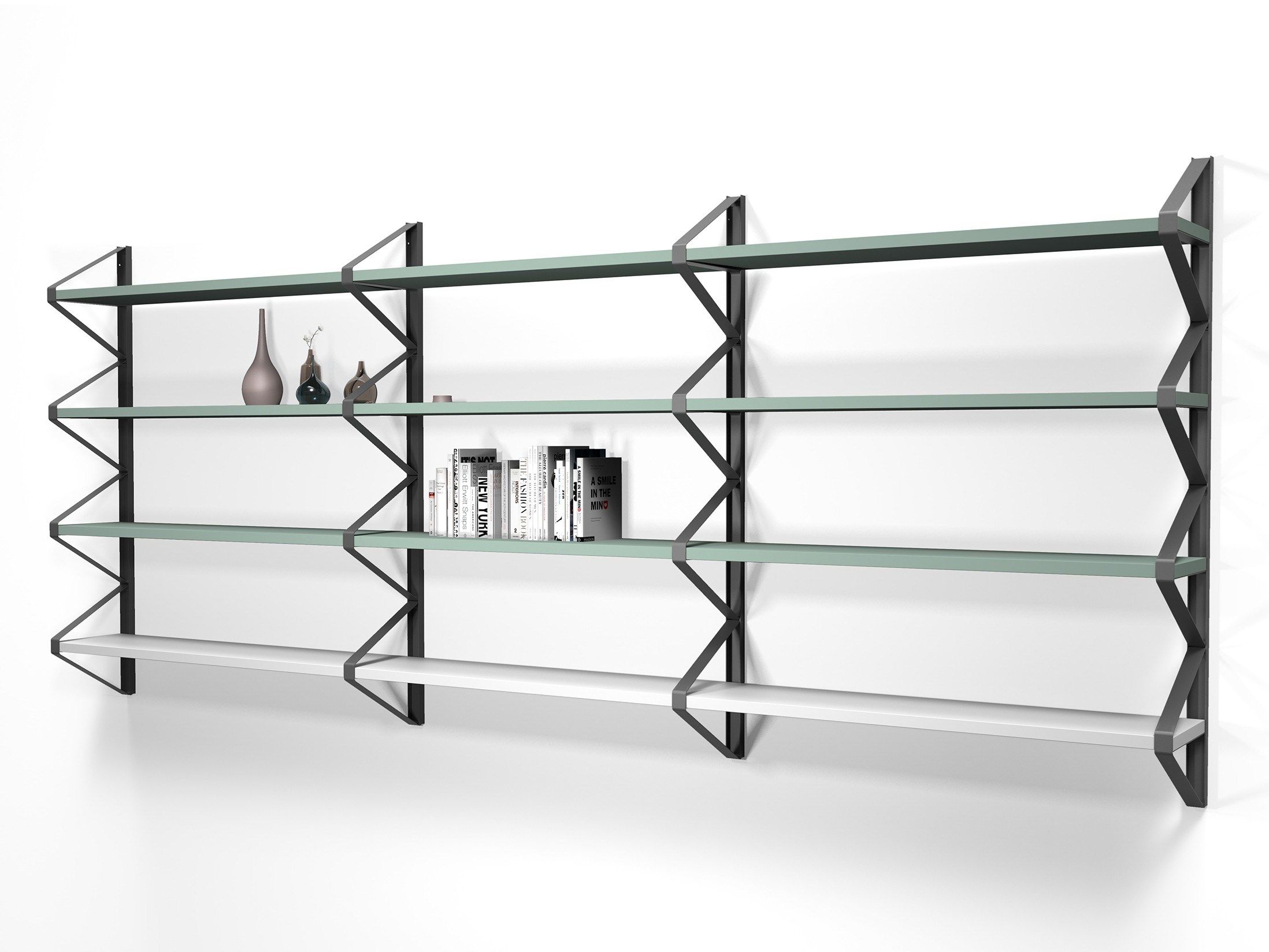 BROOKLYN Open floating bookcase By Calligaris | design Archirivolto ...