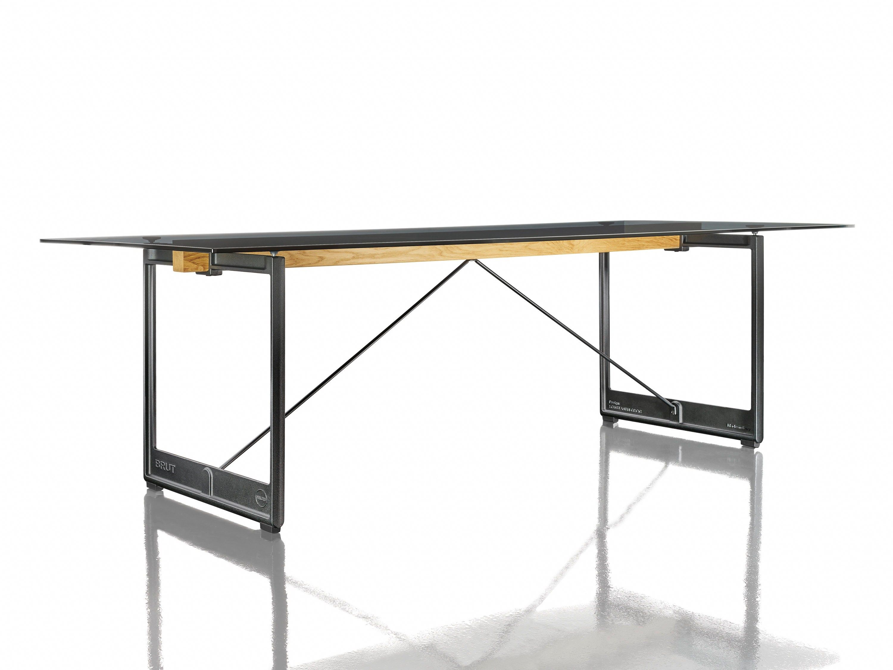 BRUT Rectangular table By Magis | design Konstantin Grcic
