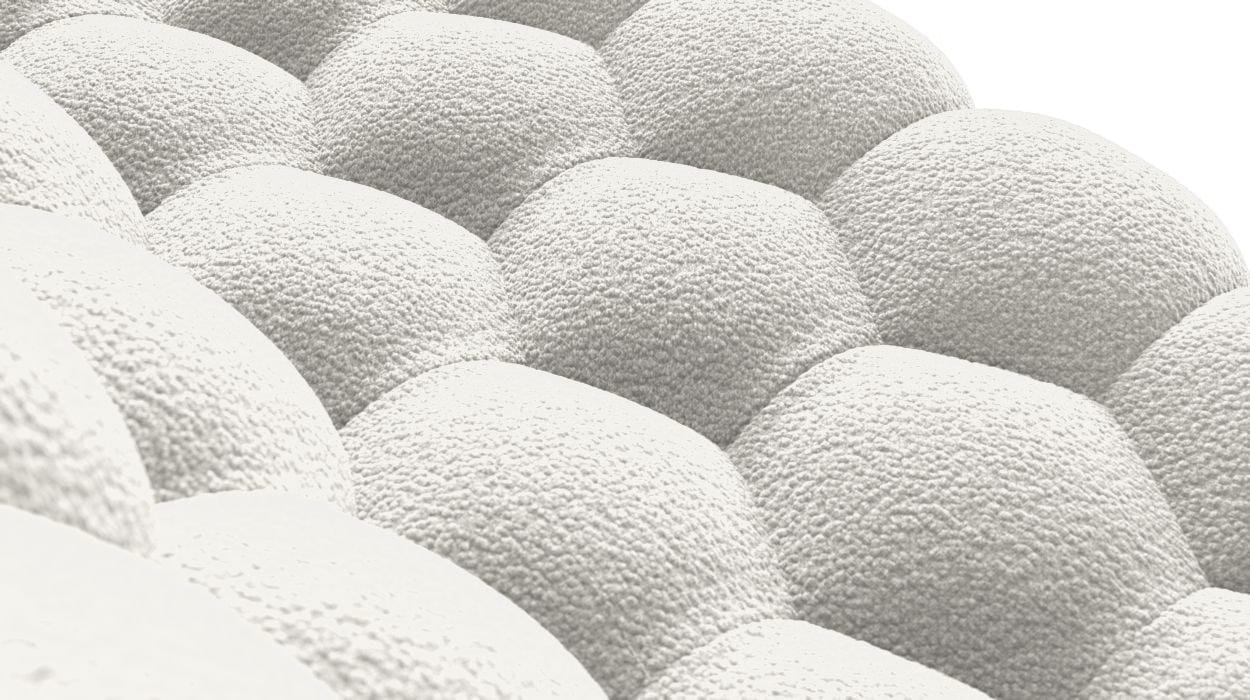 BUBBLE 2 Fabric sofa By Roche Bobois | design Sacha Lakic