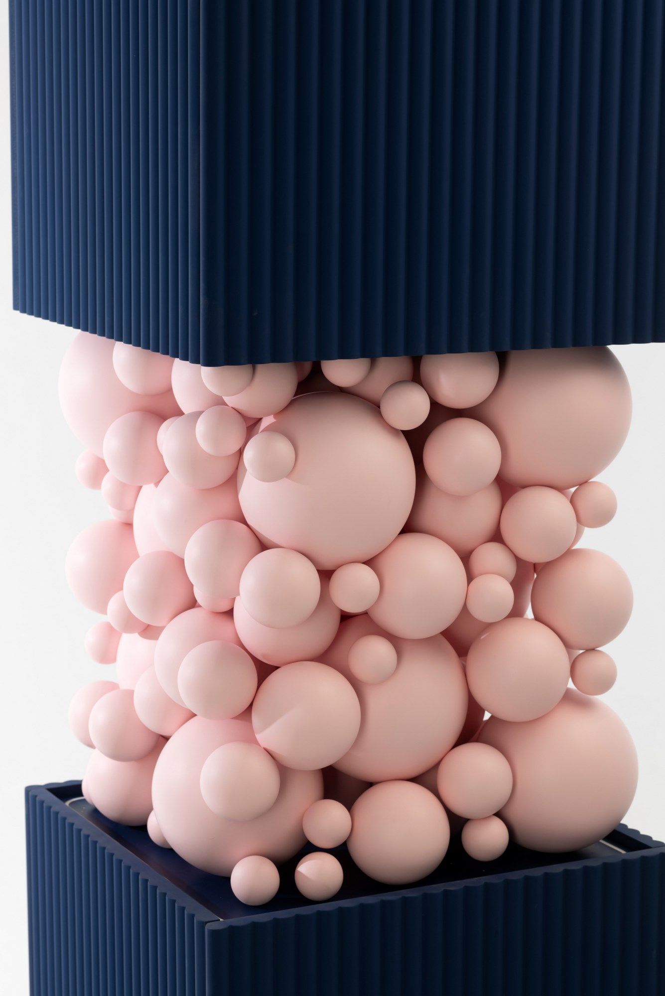 BUBBLES Wood and glass highboard with doors By Panoptikum Collections ...