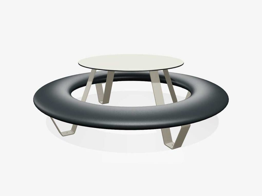 BUDDY Round bench By miramondo