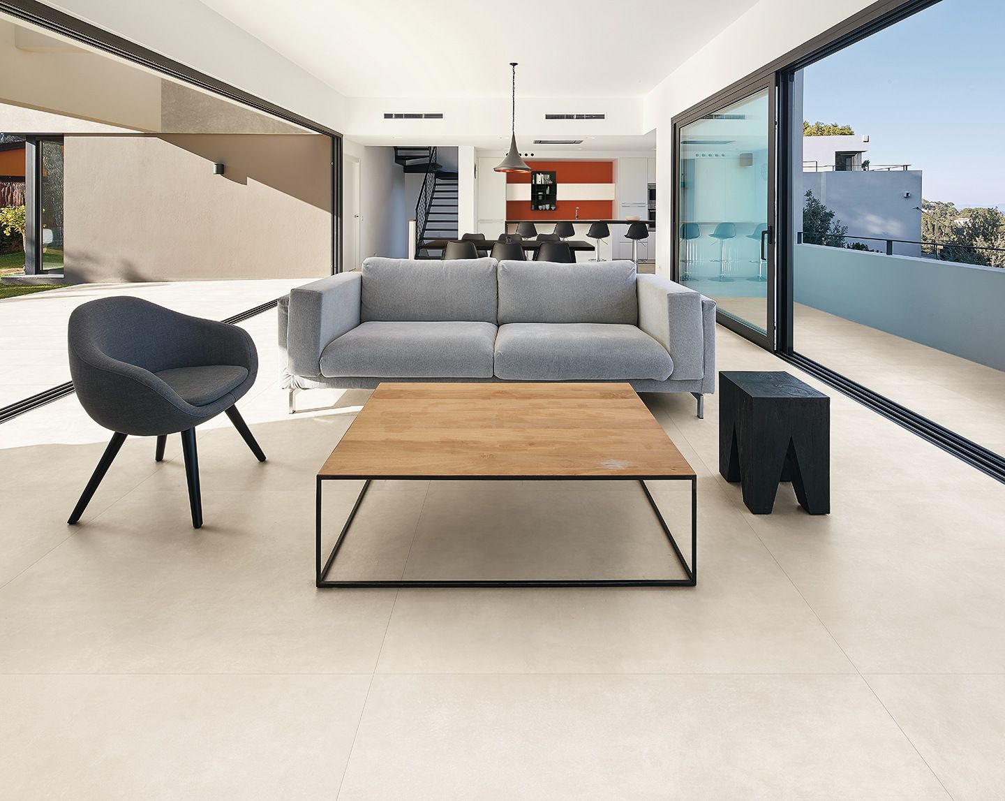 Porcelain stoneware wall/floor tiles with concrete effect BUILDTECH 2.0 ...