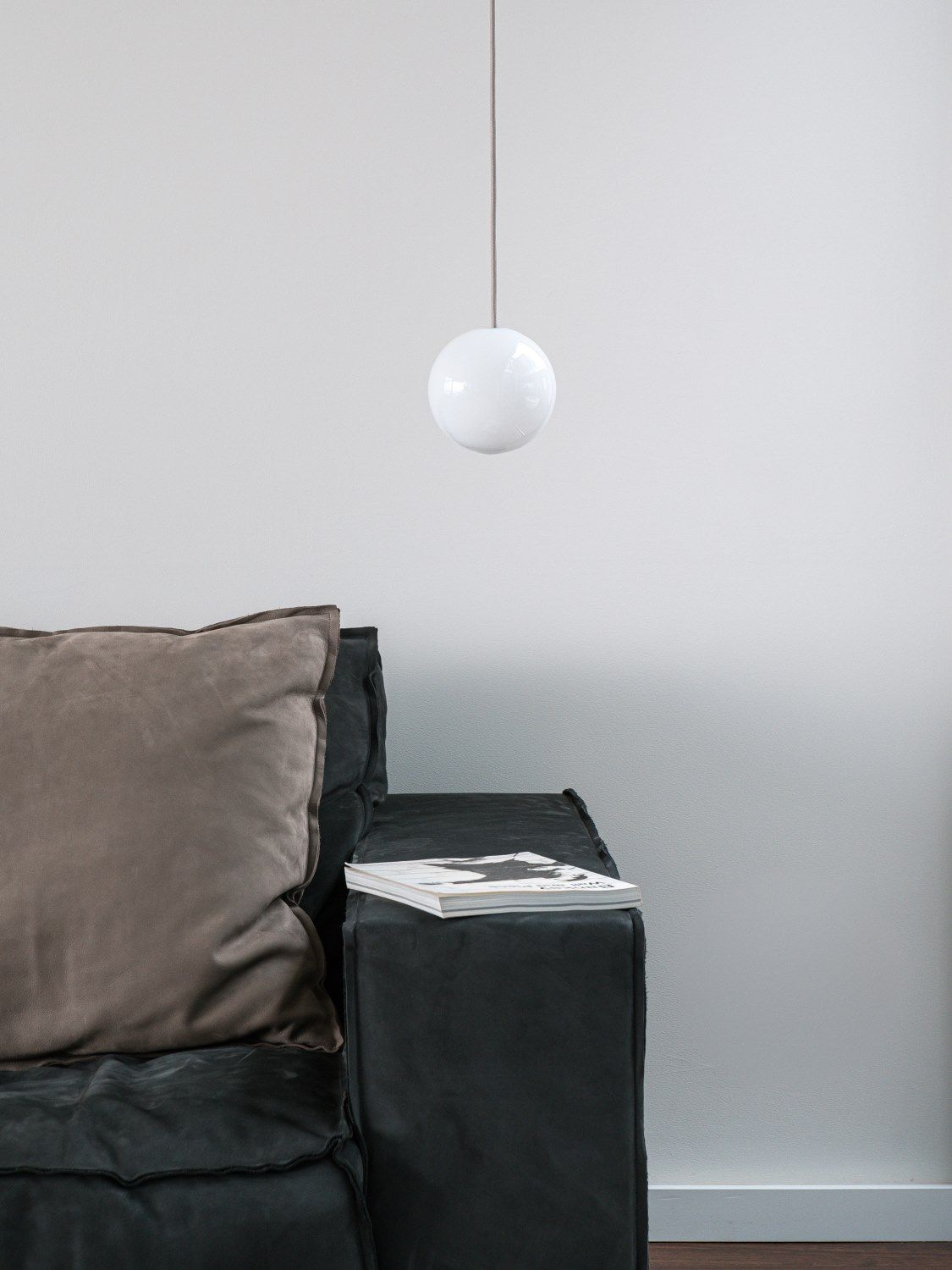 LED adjustable blown glass pendant lamp BULB By MOR DESIGN design Pedro ...