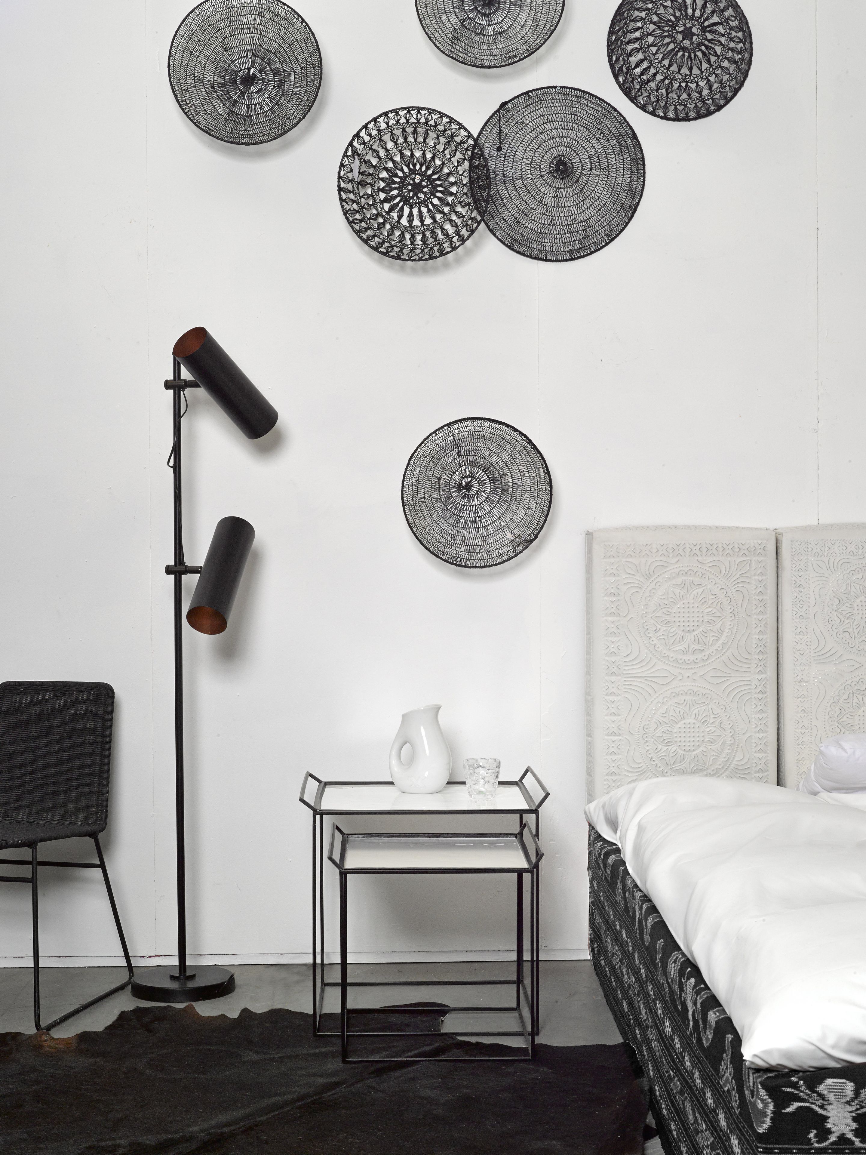 Solid-color leather rug BULLSKIN By Pols Potten