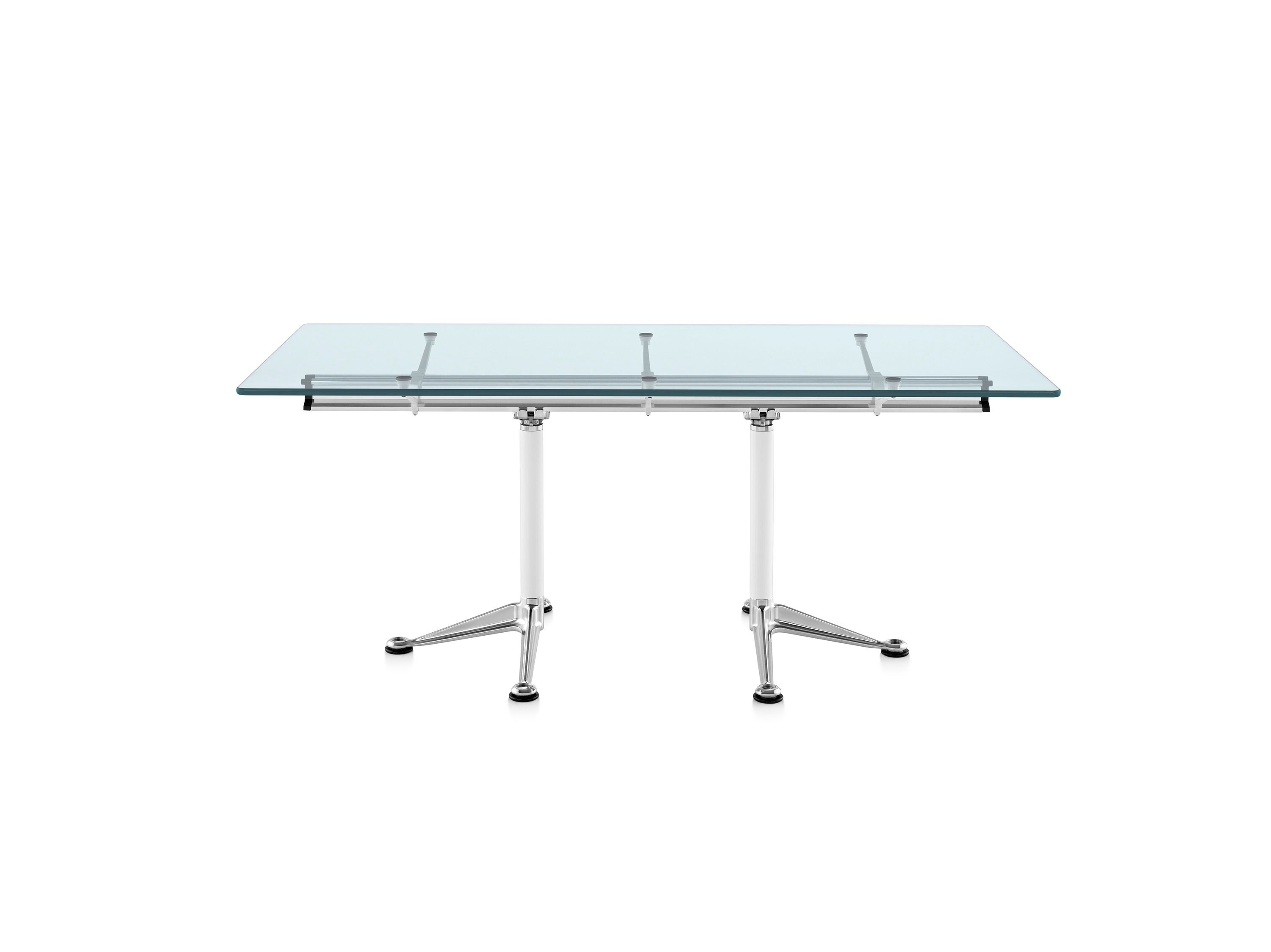 BURDICK | Mesa de reunión rectangular Colección Burdick By Herman ...