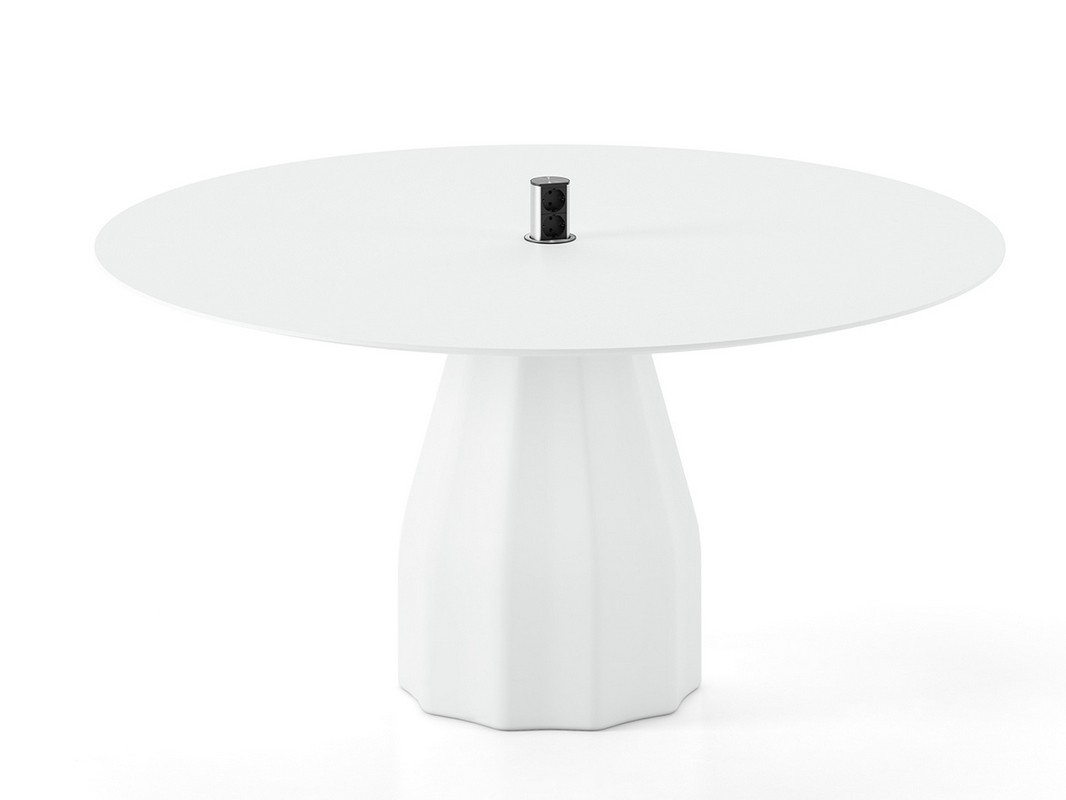 BURIN | Table ronde Collection Burin By Viccarbe design Patricia Urquiola