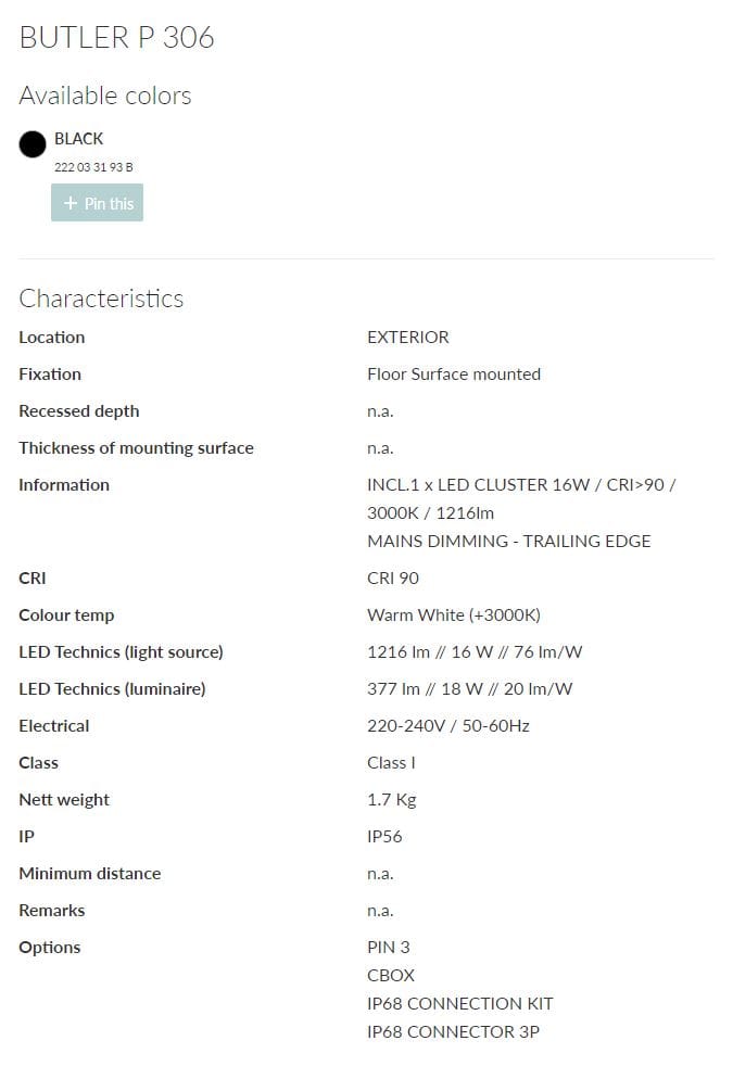 LED bollard light BUTLER P By Delta Light design Arik Levy