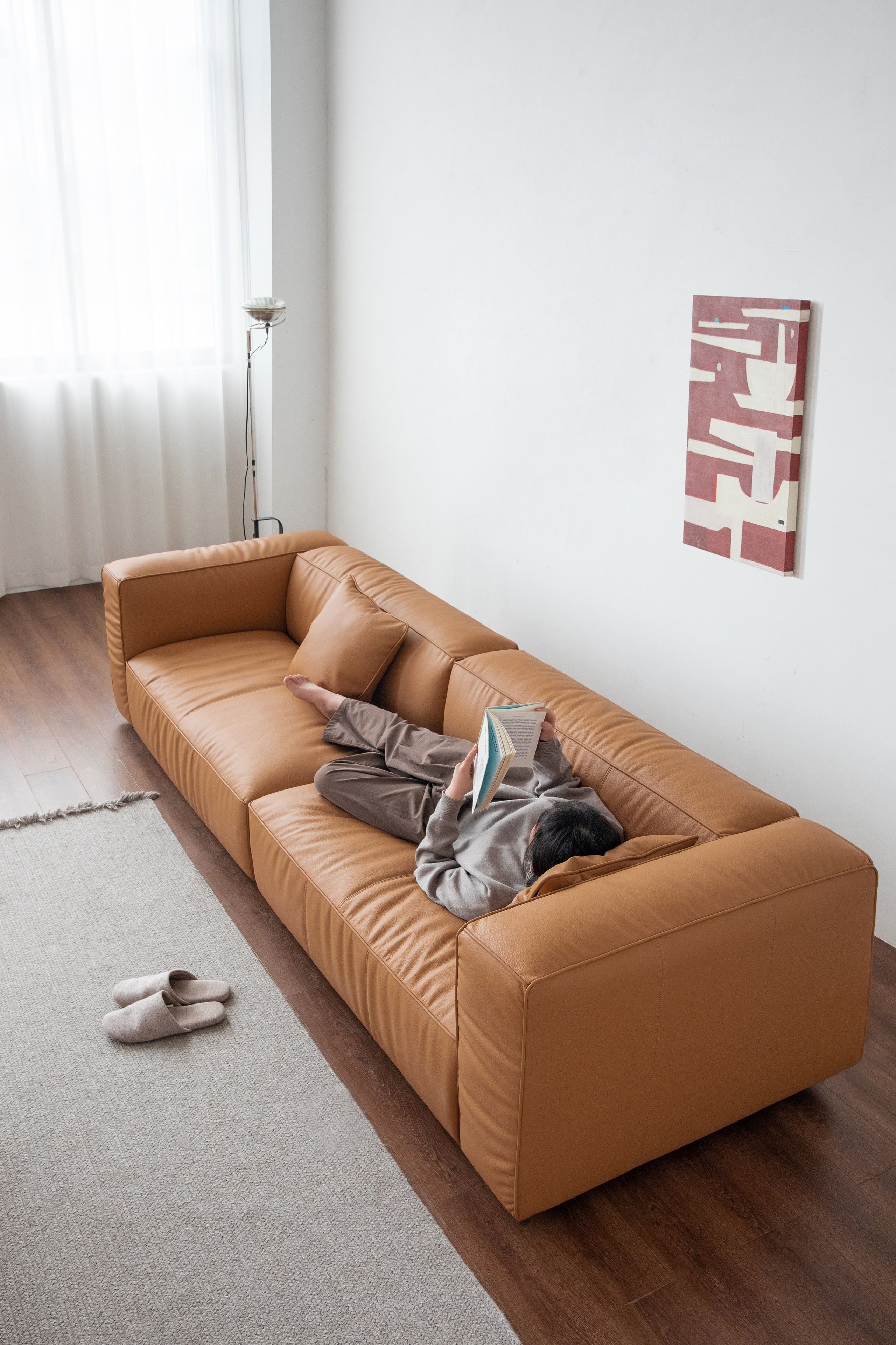 BUTTER SOFT | Leather sofa By grado design