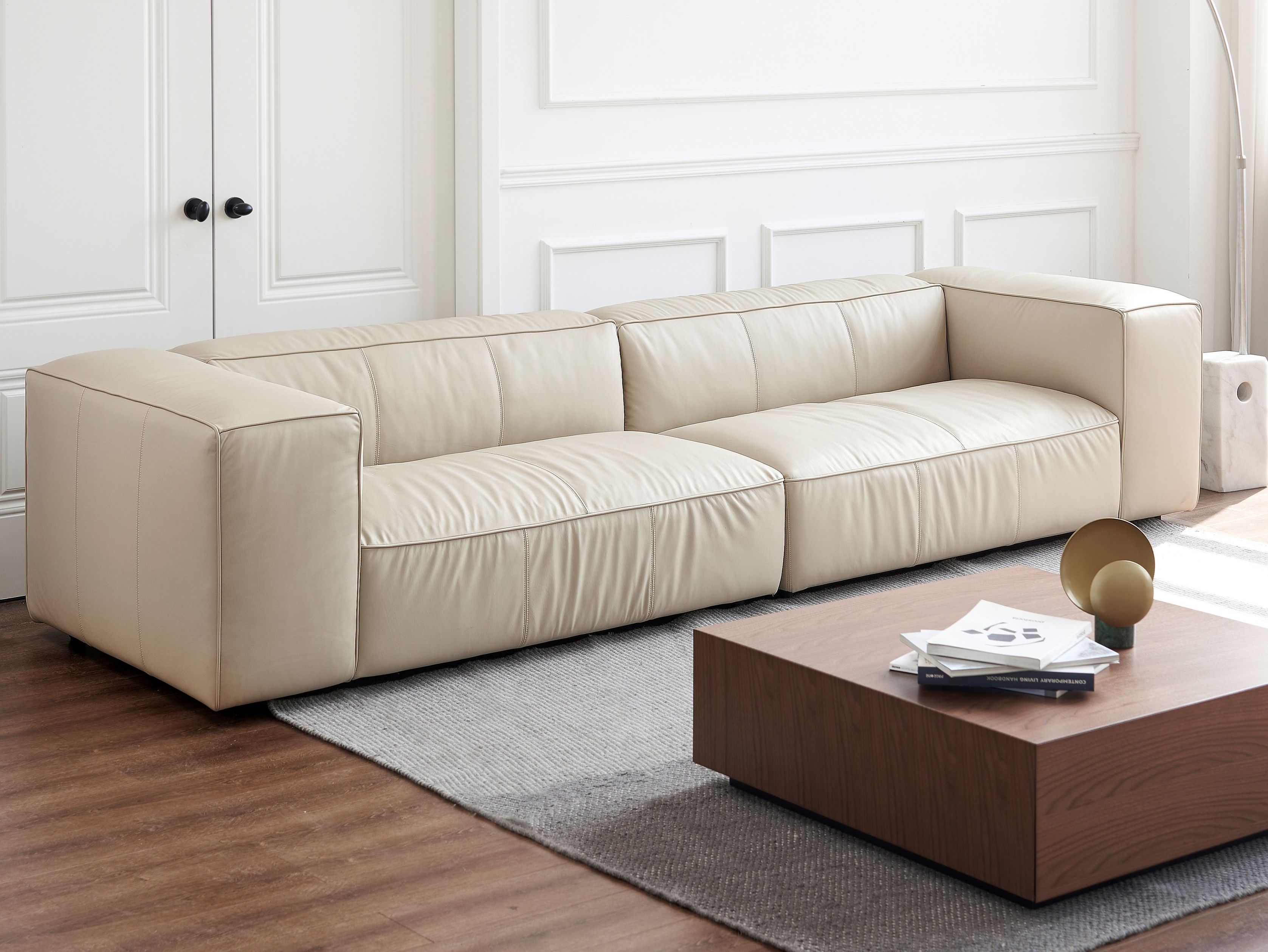 BUTTER SOFT | Leather sofa By grado design