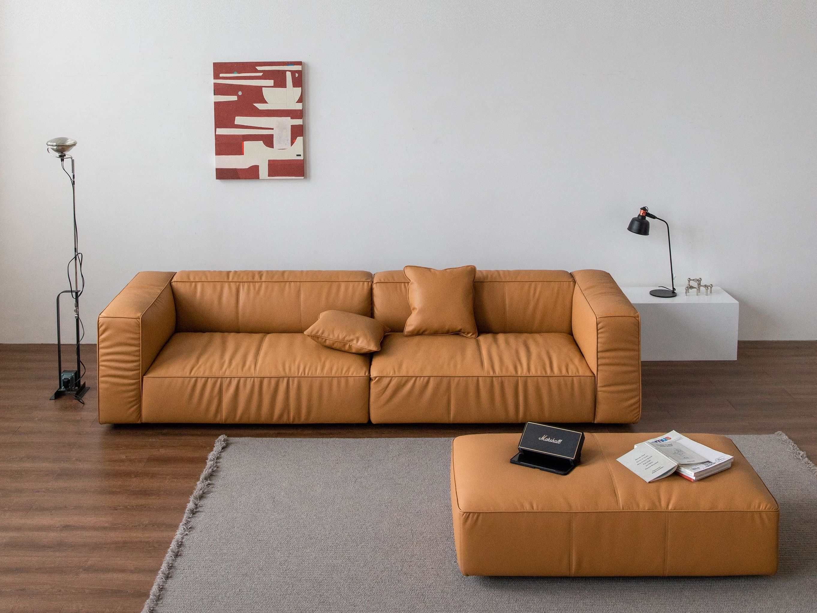 BUTTER SOFT | Leather sofa By grado design