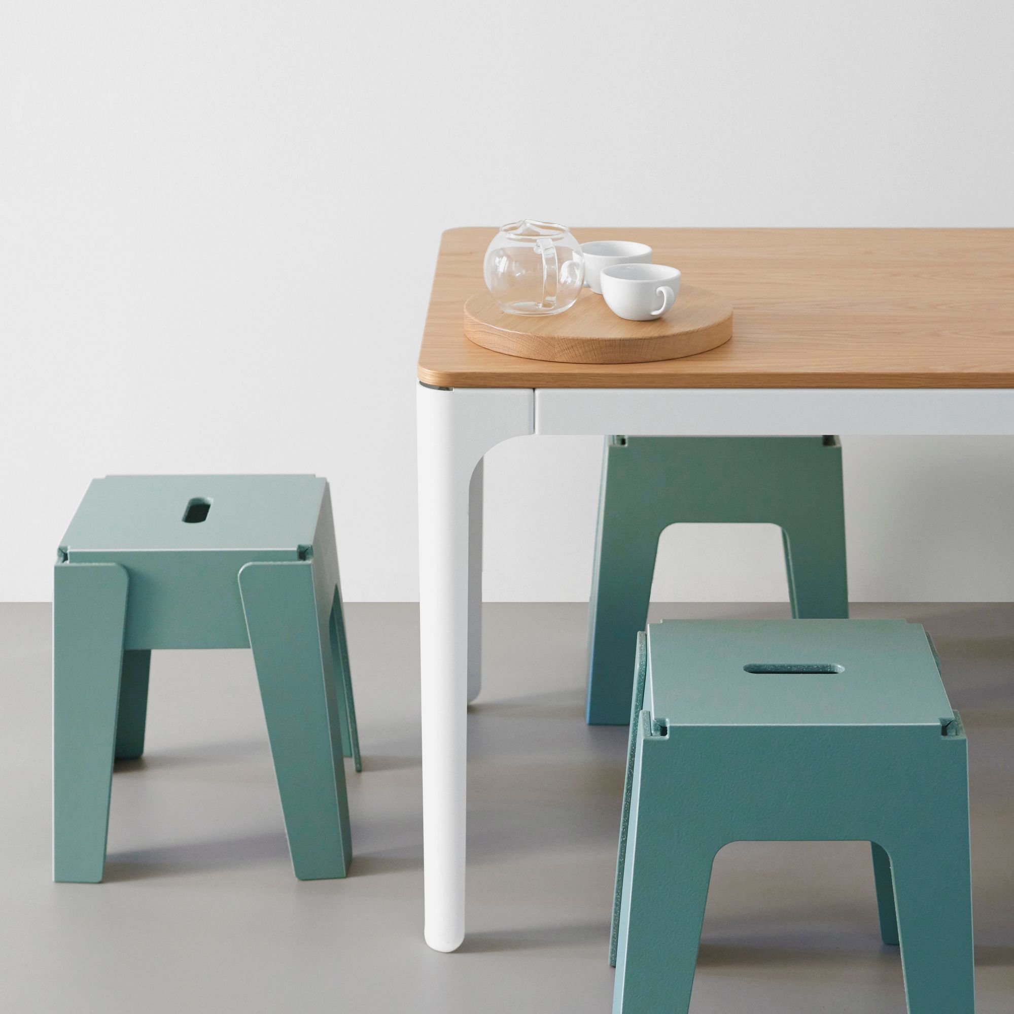 BUTTER Low stackable stool By DesignByThem | design Sarah Gibson ...