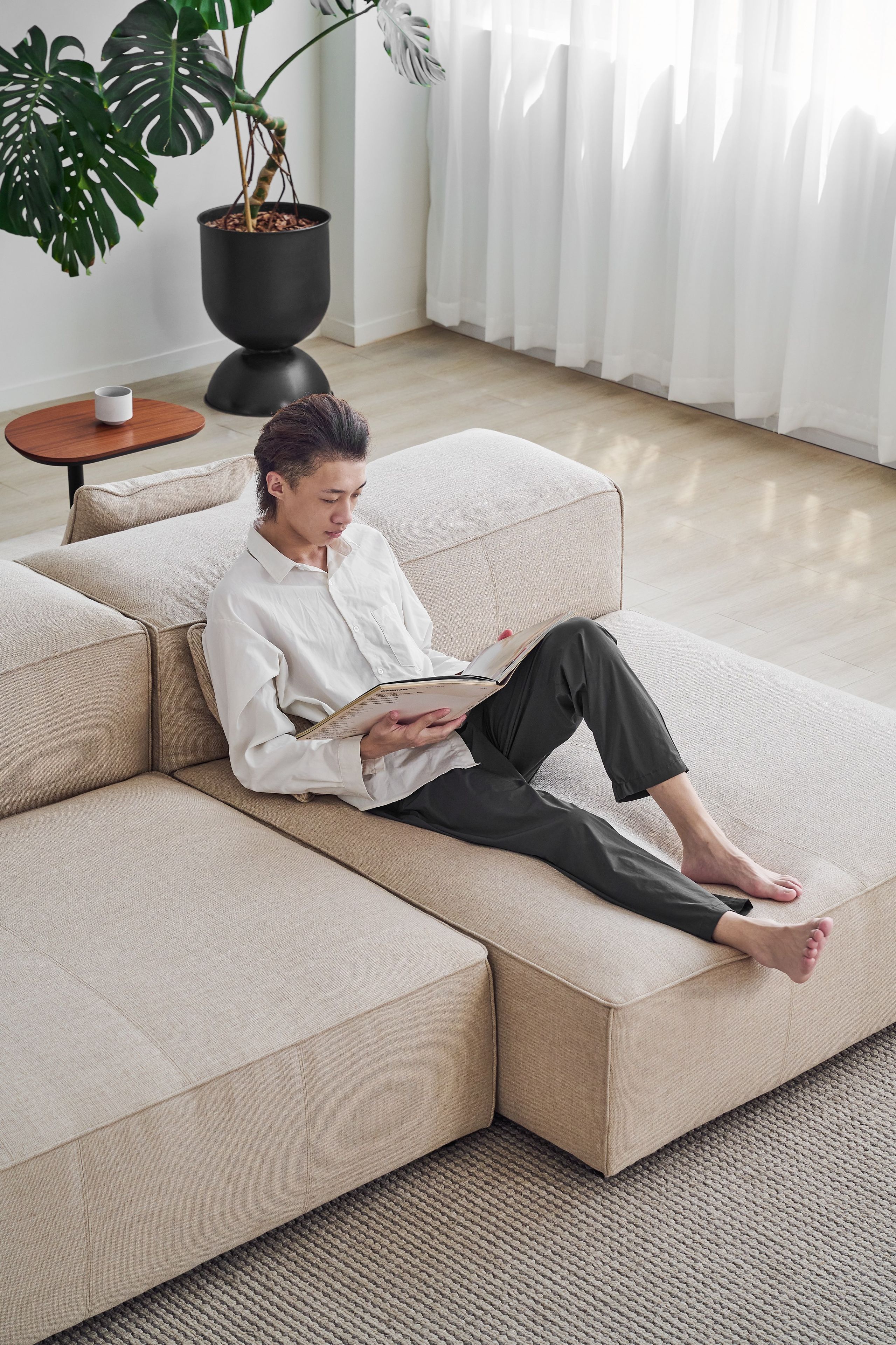 BUTTER | Sectional sofa By grado design