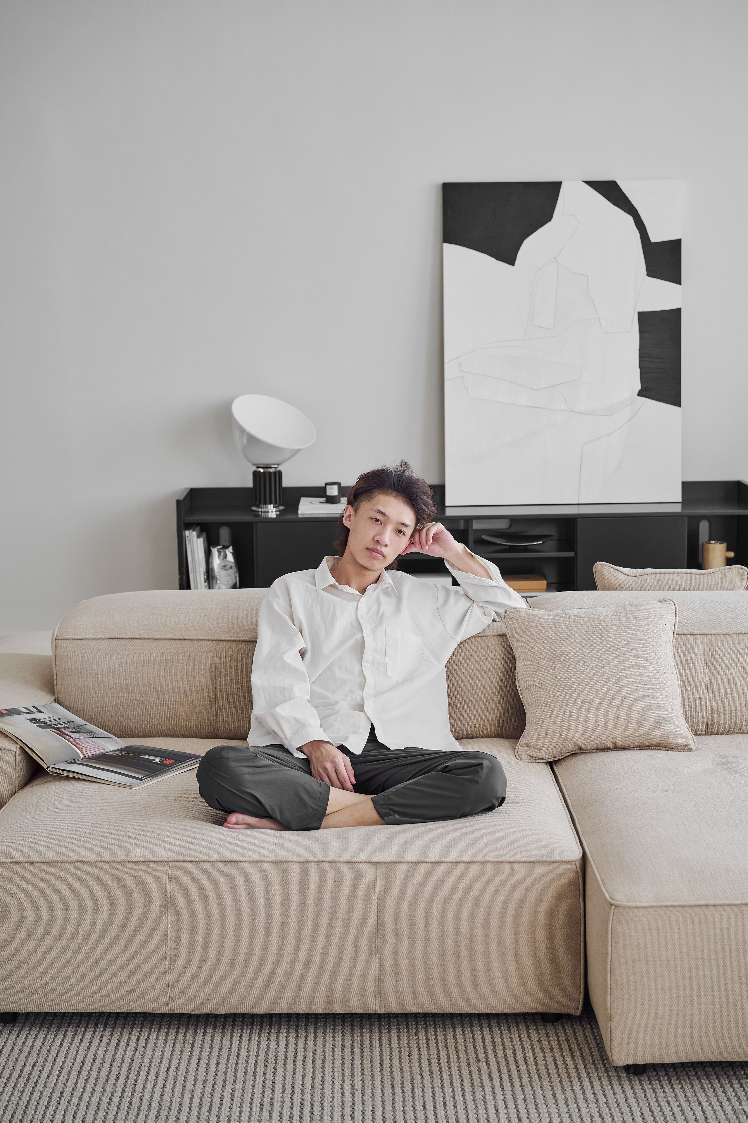 BUTTER | Sectional sofa By grado design