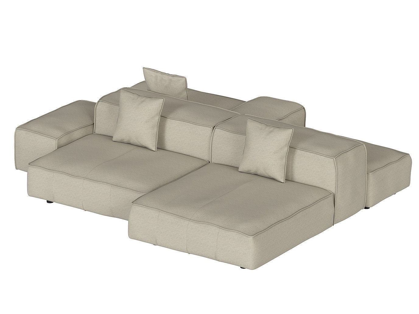 BUTTER | Sectional sofa By grado design