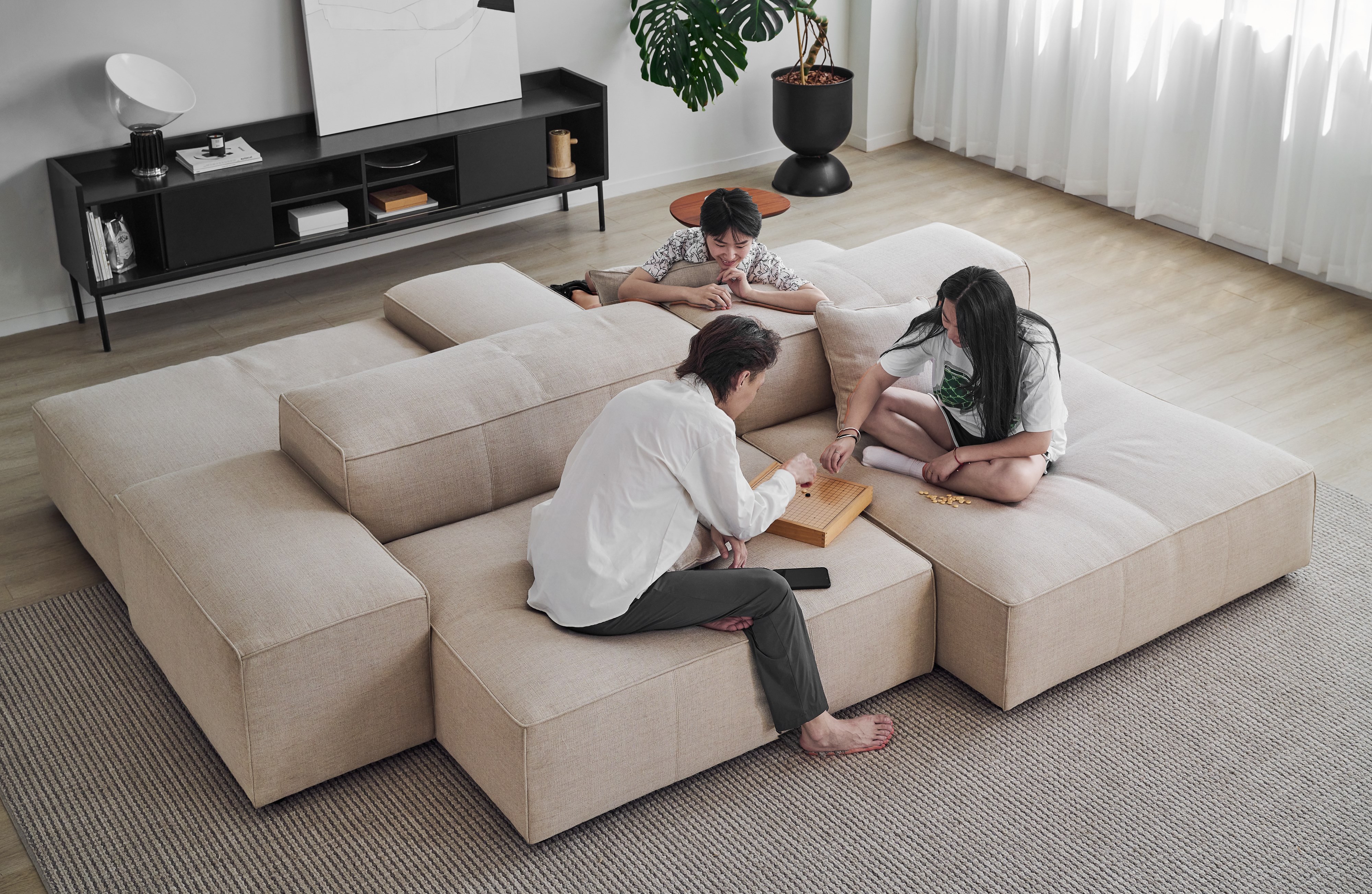 BUTTER | Sectional sofa By grado design