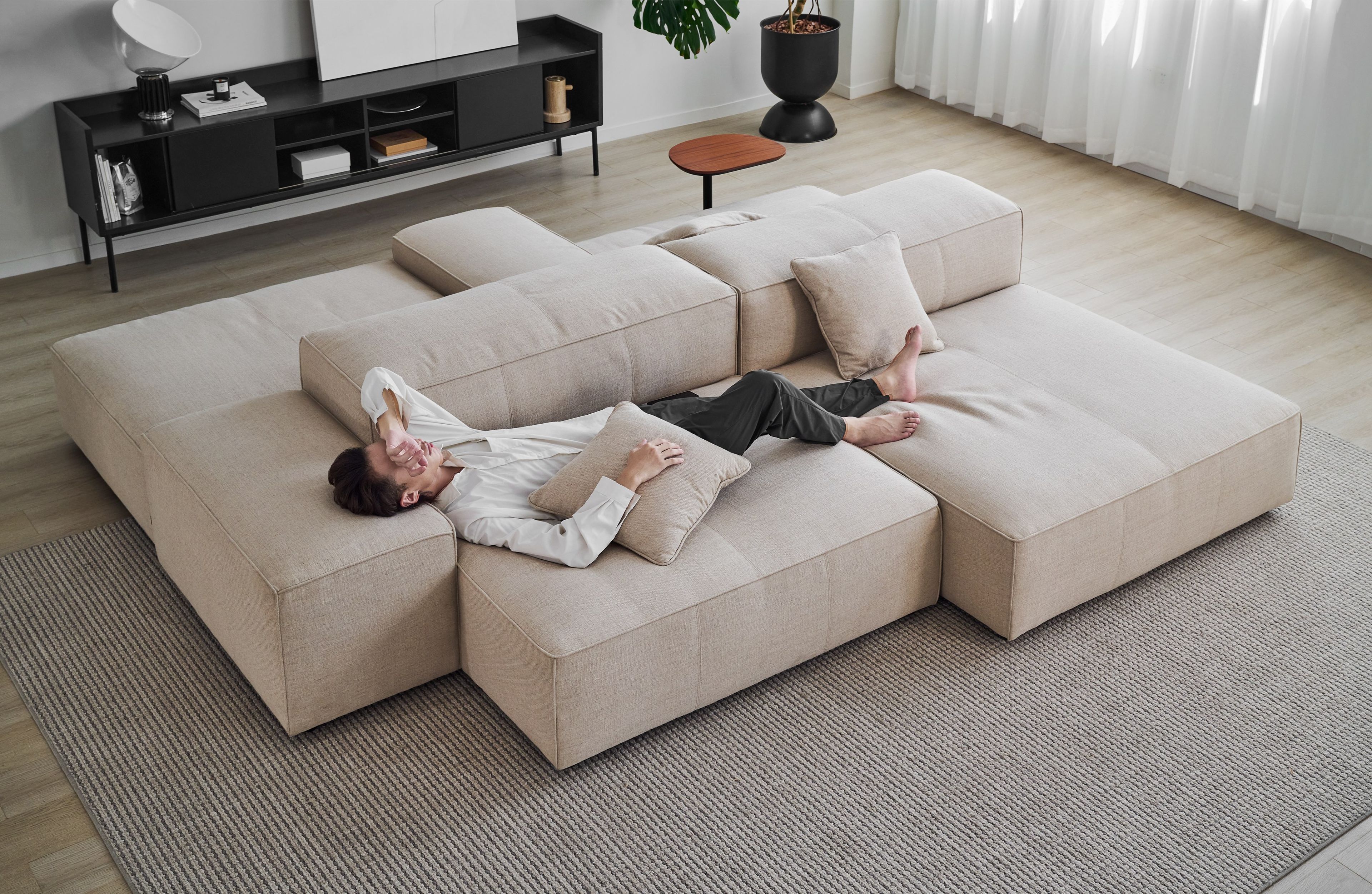 BUTTER | Sectional sofa By grado design