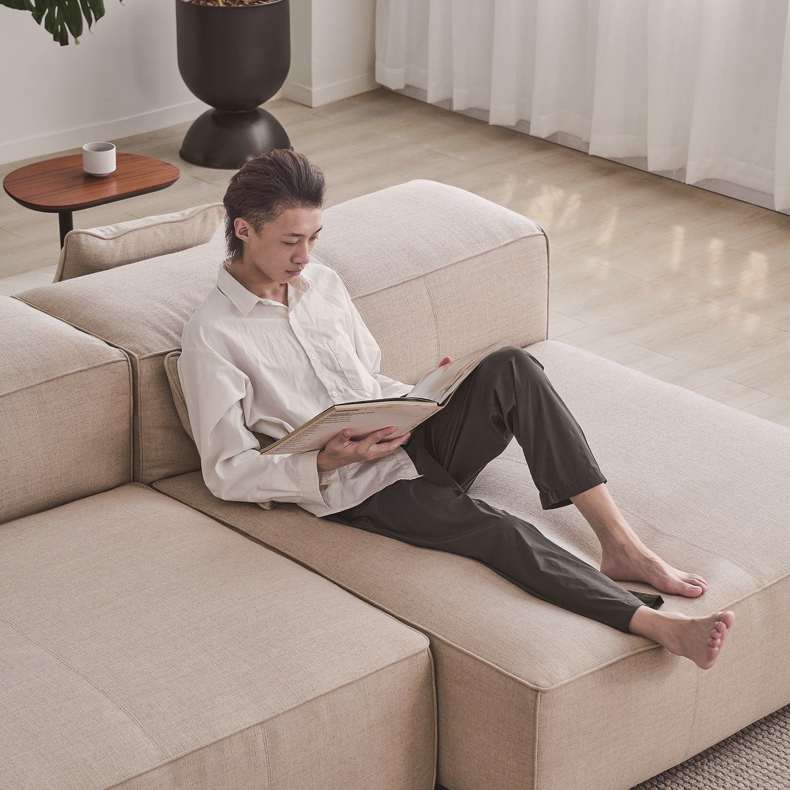 BUTTER | Sectional sofa By grado design