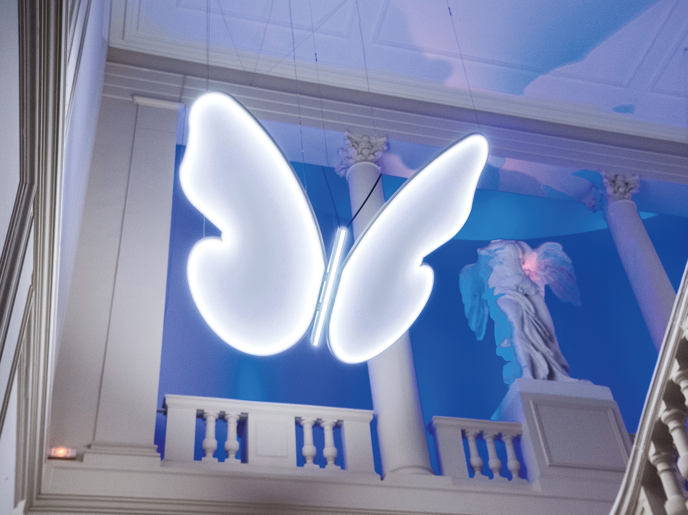 BARRISOL® BUTTERFLY LED PVC pendant lamp By BARRISOL | design Chantal ...