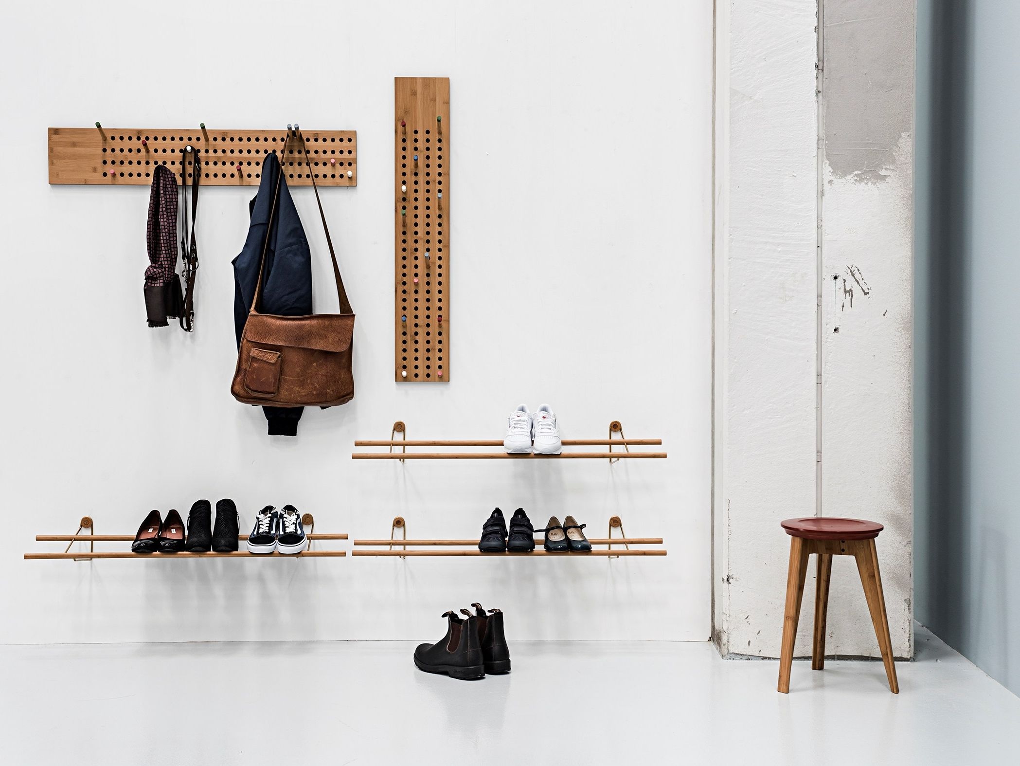 Bamboo stool BUTTON STOOL By We Do Wood