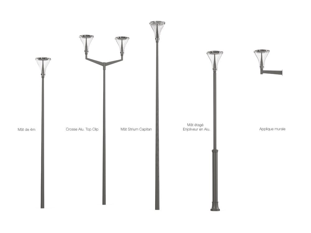 Lampadaire urbain LED BUZZ By GHM-ECLATEC