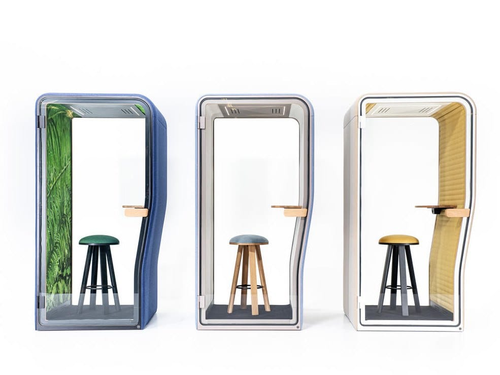 BuzziNest Booth Acoustic phone booth By BuzziSpace