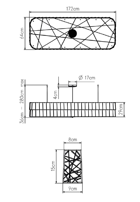 TUILE DE CRISTAL FROZEN 吊灯 By Baccarat