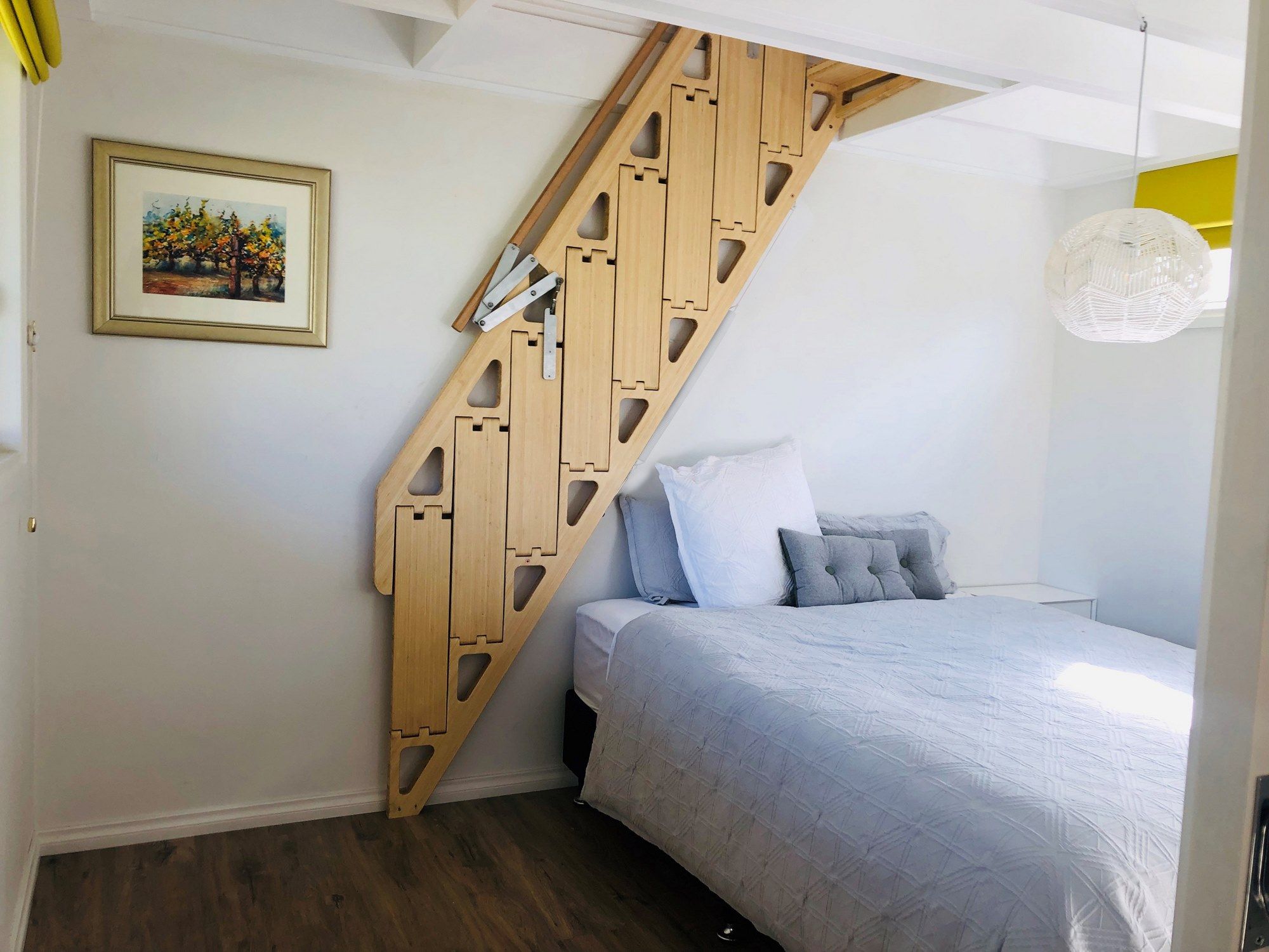 Bcompact Bamboo Folding Staircase Bamboo folding staircase By Bcompact