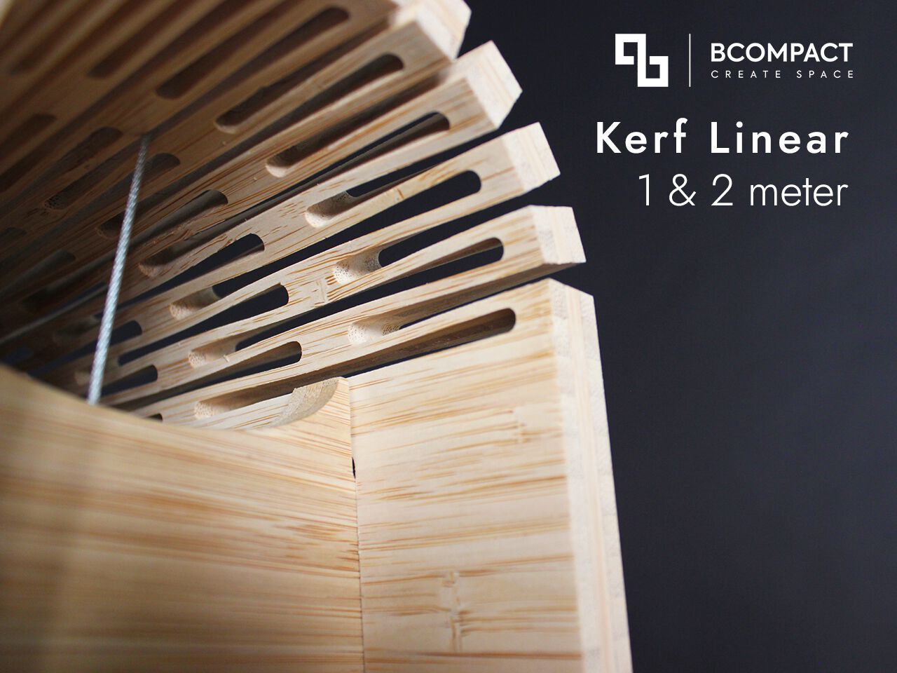 KERF LINEAR 1&2 METER Pendant lamp By Bcompact