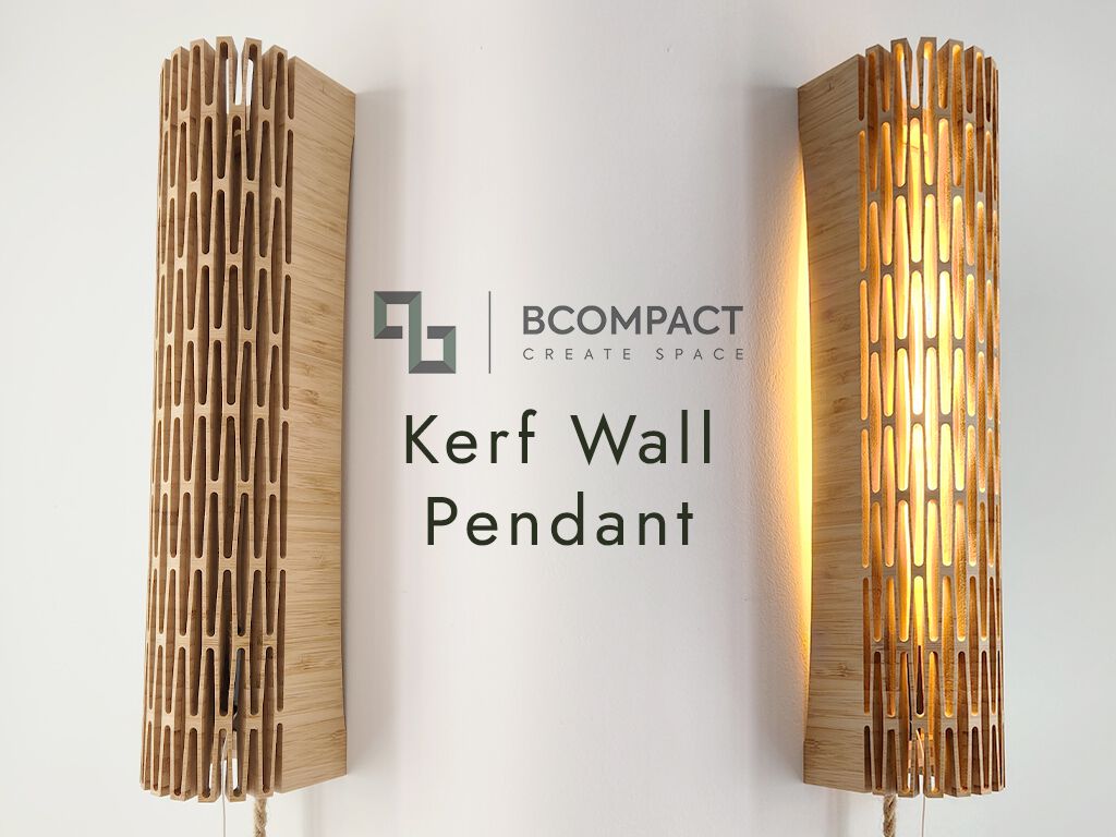 KERF WALL PENDANT Lampada da parete By Bcompact