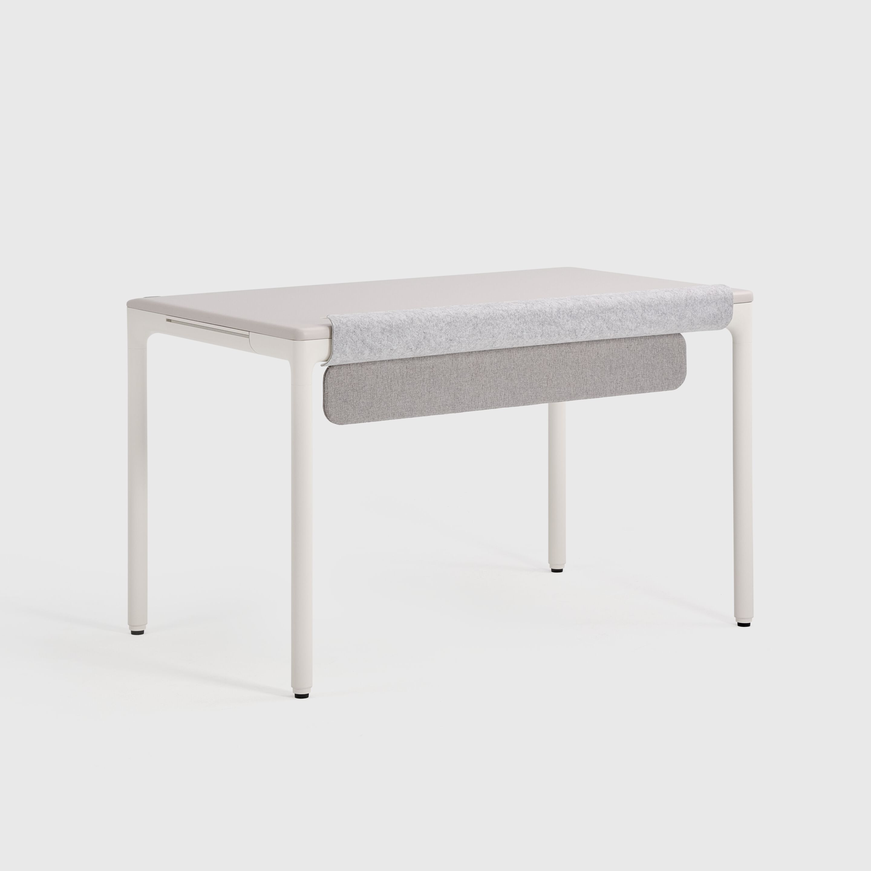 TENON MINI Height-adjustable plywood office desk By Beflo