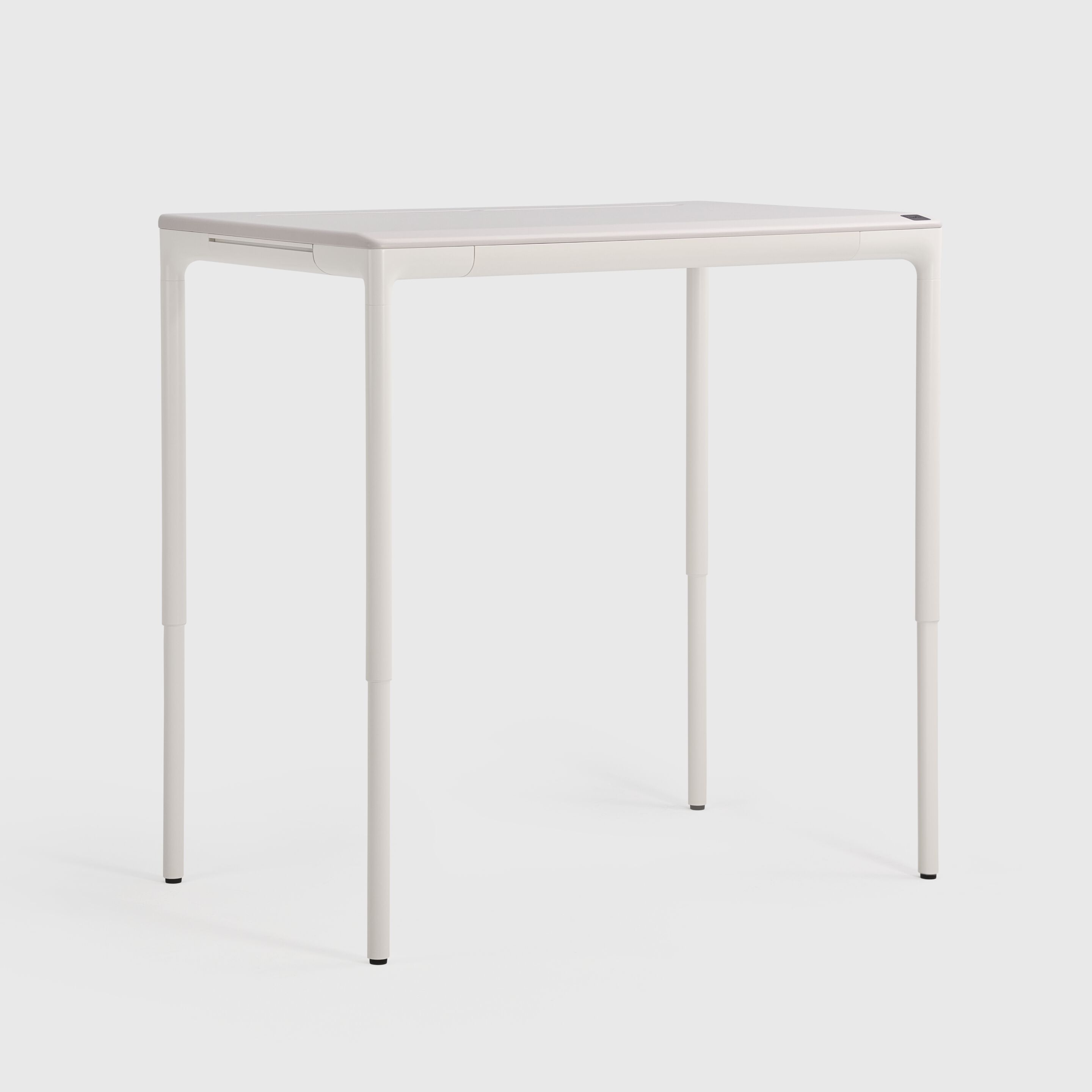 TENON MINI Height-adjustable plywood office desk By Beflo