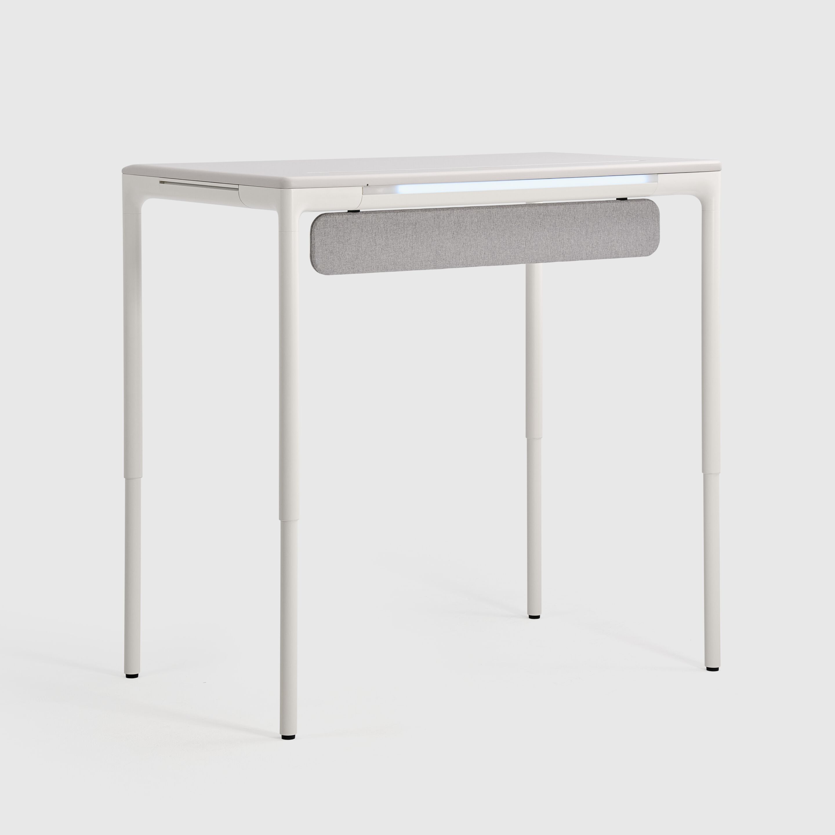 TENON MINI Height-adjustable plywood office desk By Beflo