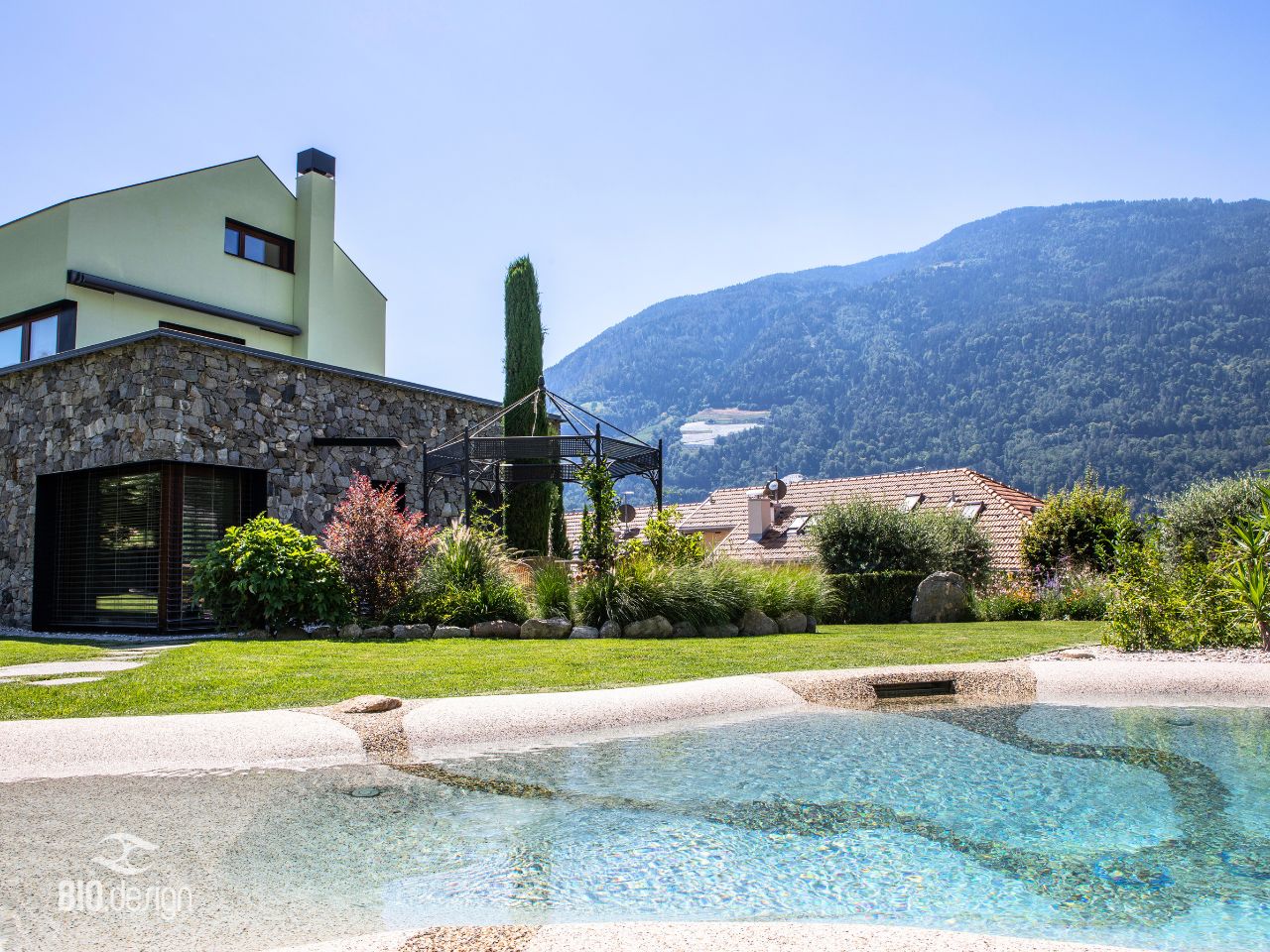 In-Ground quartz sand pools In-Ground private swimming pools By Bio.design