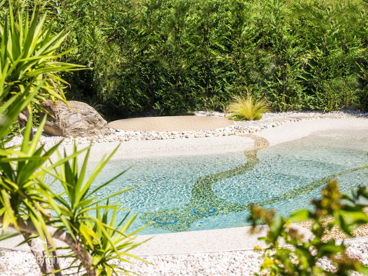 In-Ground quartz sand pools In-Ground private swimming pools By Bio.design