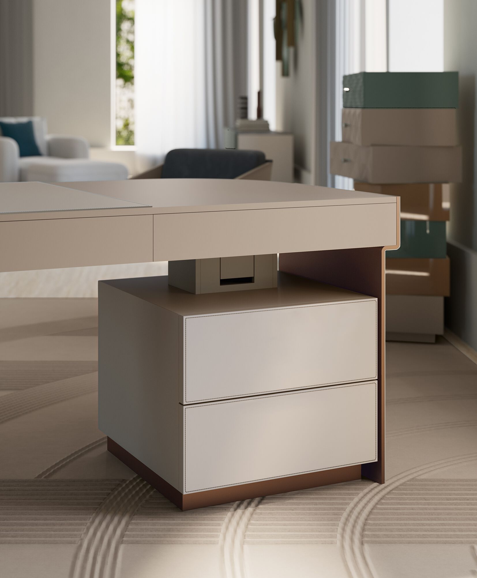 PLUME 写字台 By Bizzotto Italia