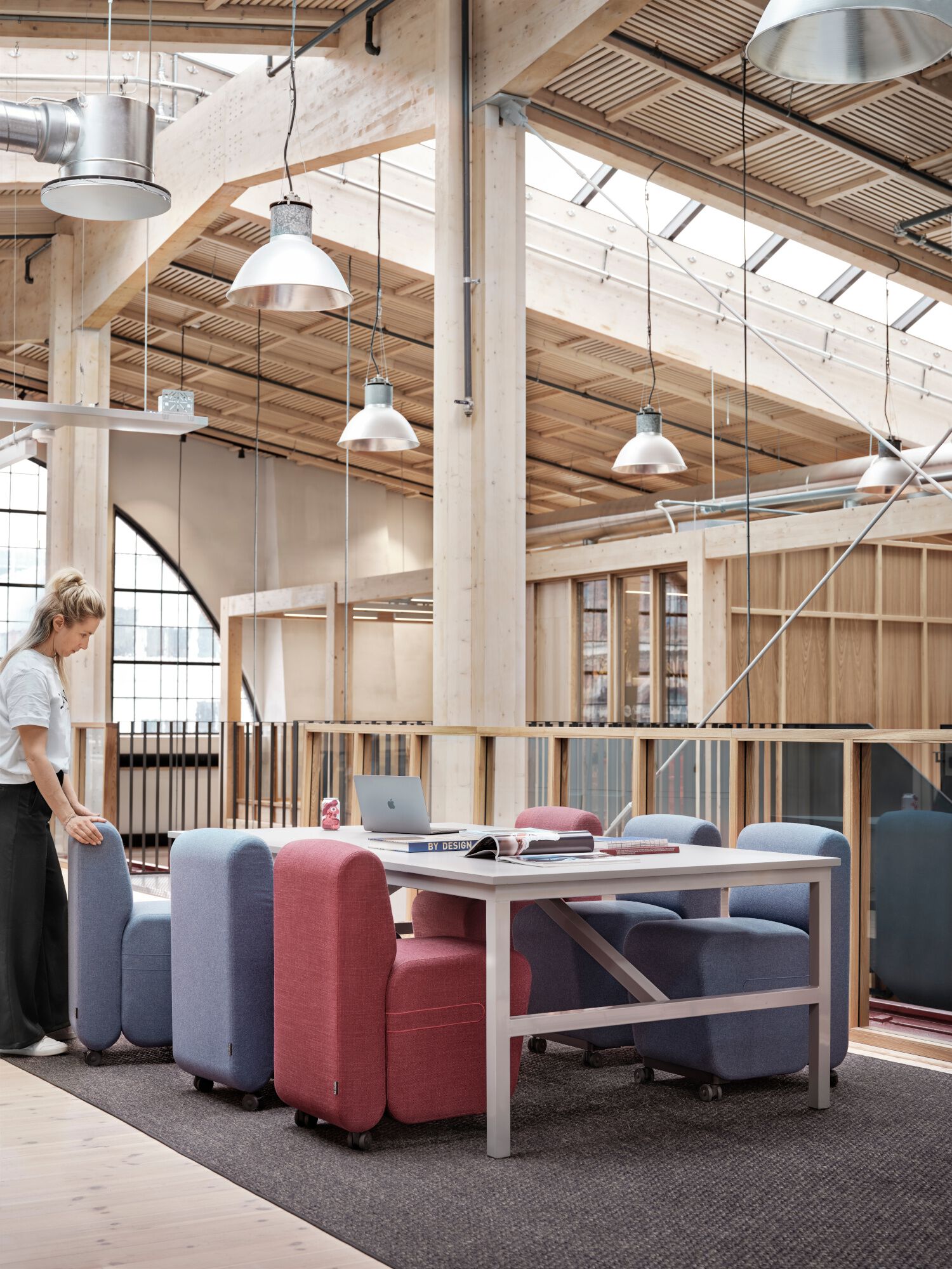 BOBBY X Modular easy chair with castors By Blå Station | design Stefan ...