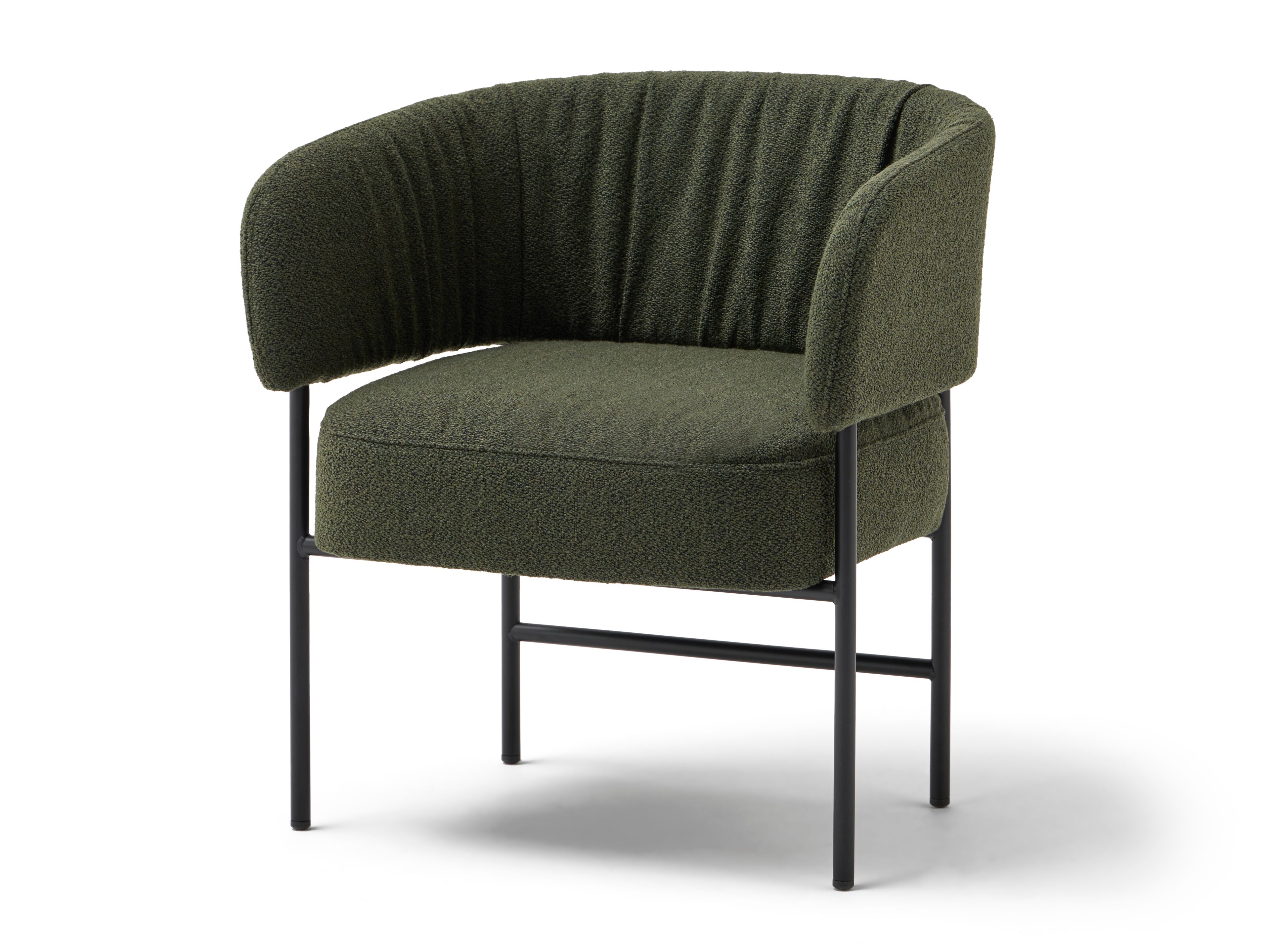 RC METAL SOFT Fabric easy chair with armrests By Blasco&Vila | design ...