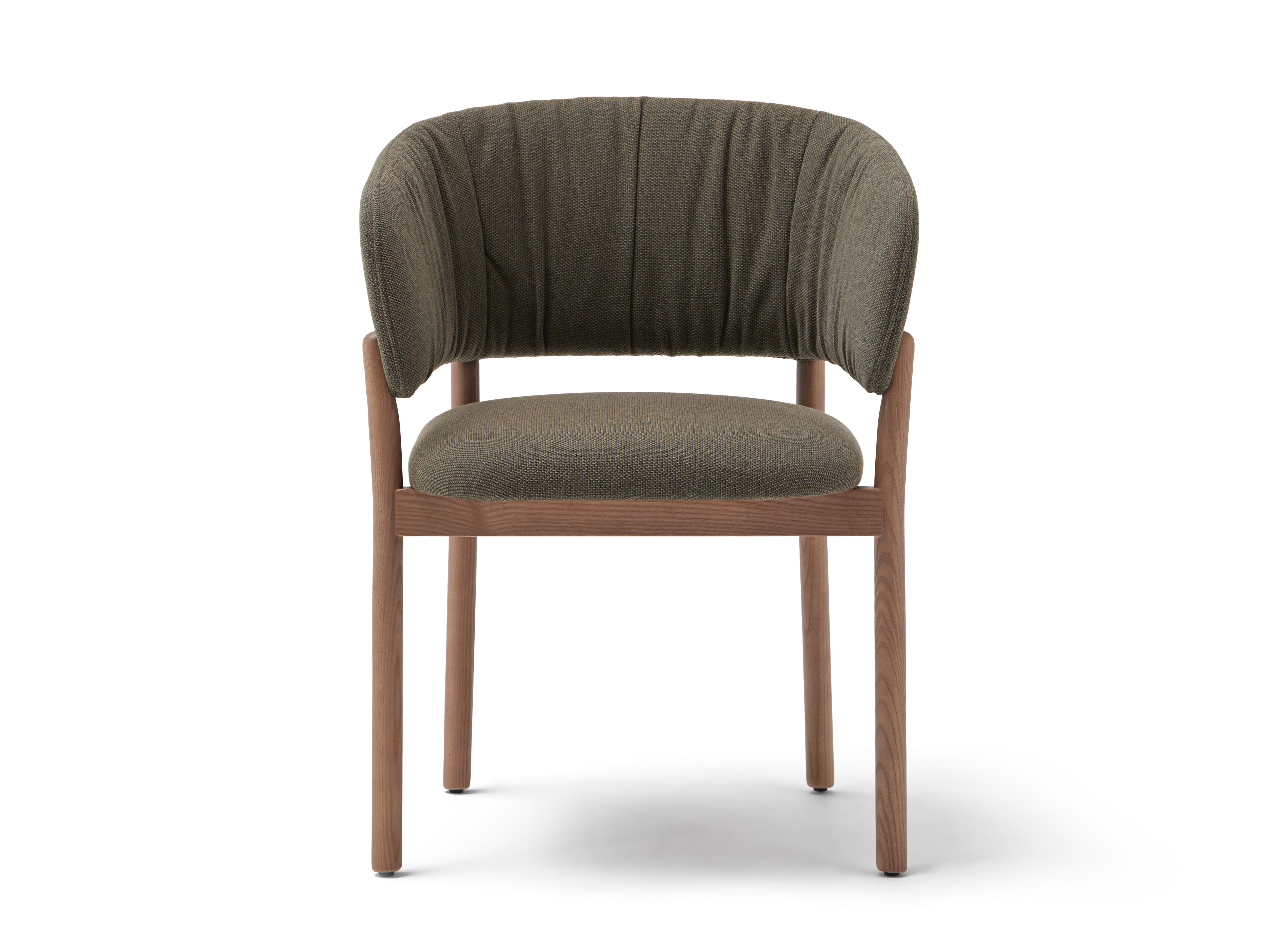 RC WOOD SOFT Upholstered fabric chair with armrests By Blasco&Vila ...