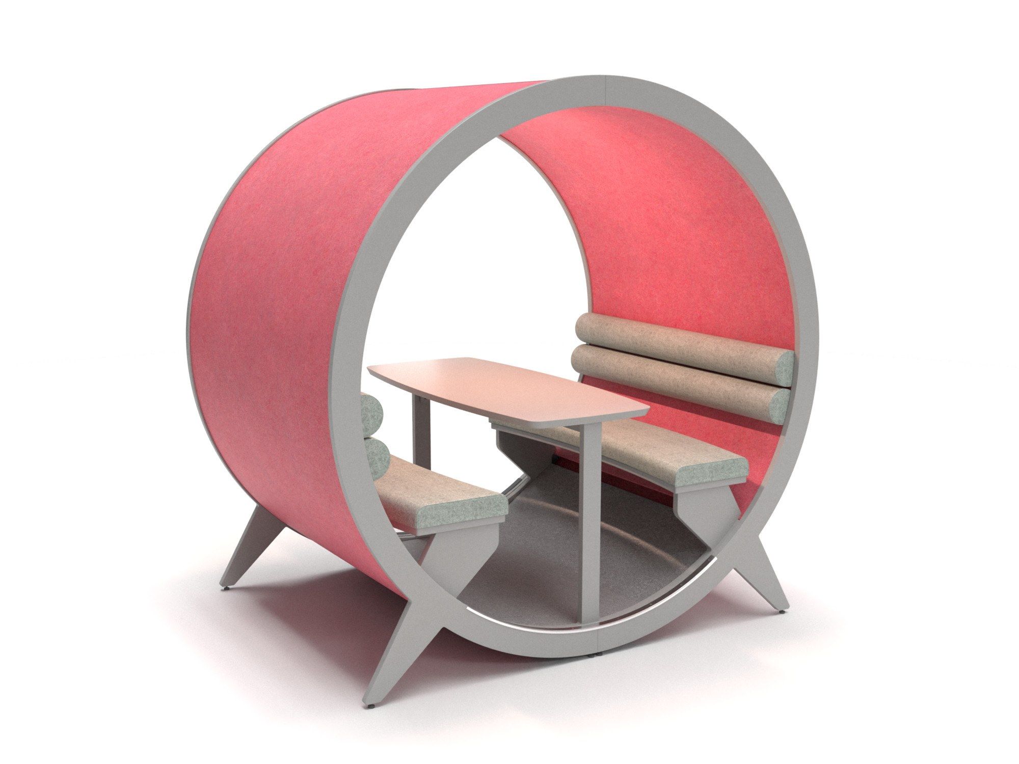 BlockO SIX Office booth By BlockO.design