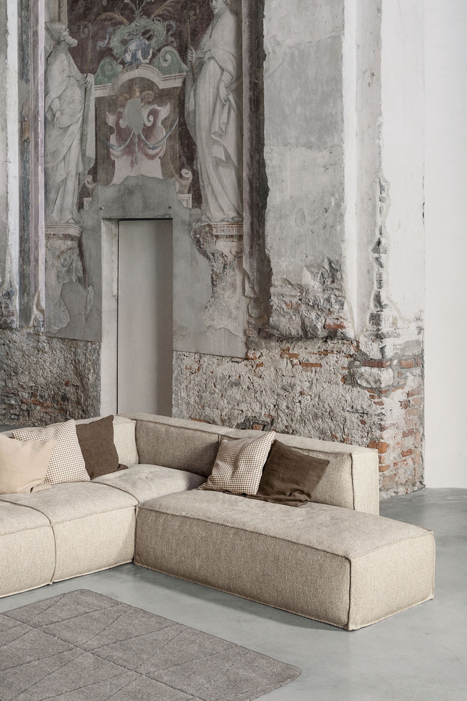 PEANUT B, PEANUT B.X Modular fabric sofa By Bonaldo | design Mauro Lipparini