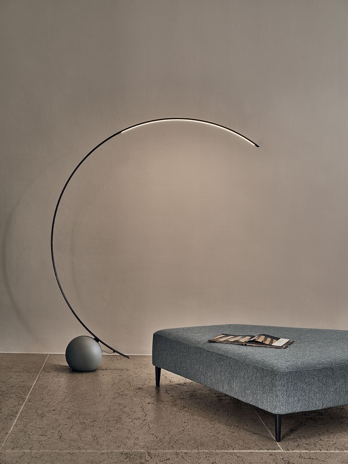 CIRCLE Floor lamp By Bontempi Casa